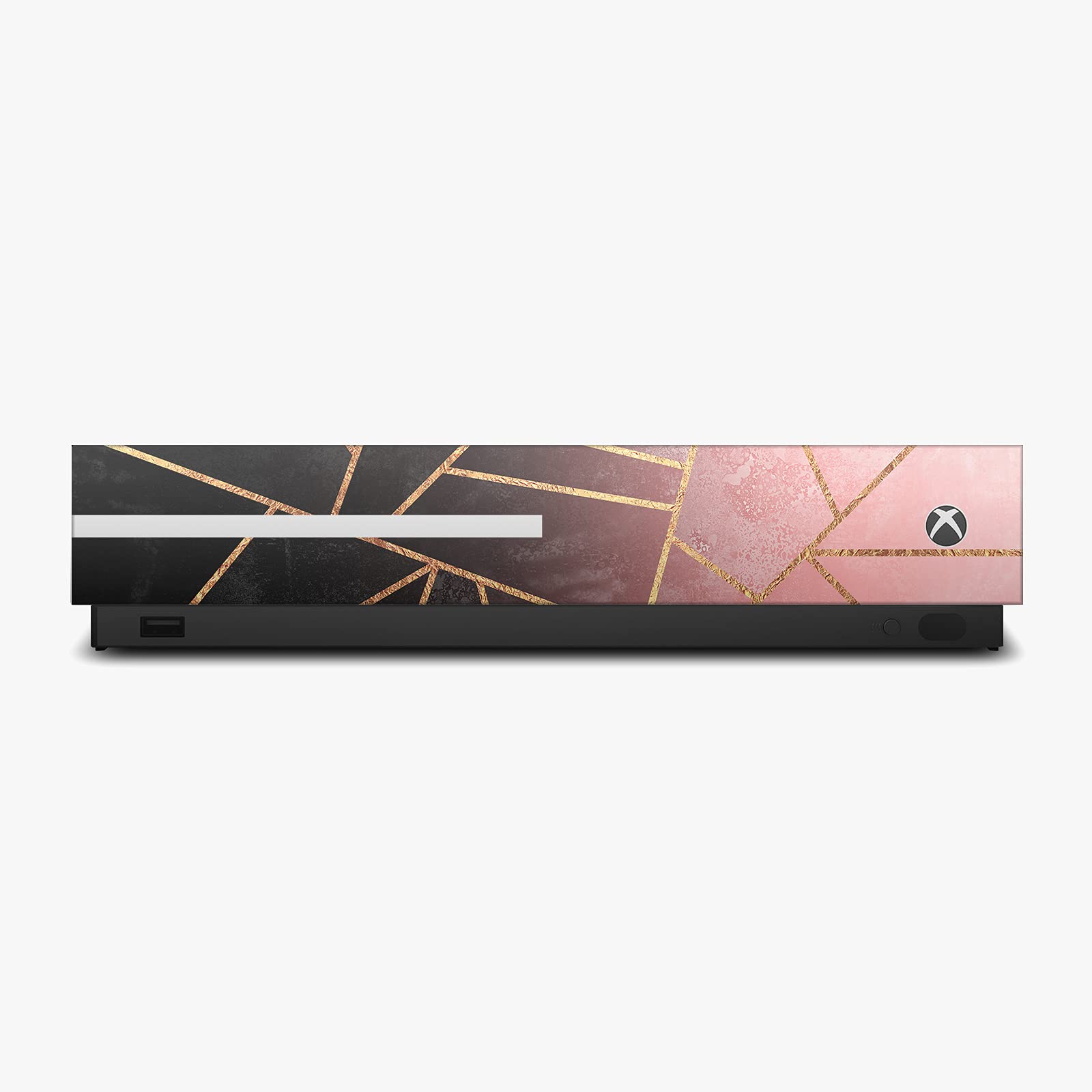 Head Case Designs Officially Licensed Elisabeth Fredriksson Pink And Black Art Mix Matte Vinyl Sticker Gaming Skin Case Cover Compatible With Xbox One S Console and Controller Bundle