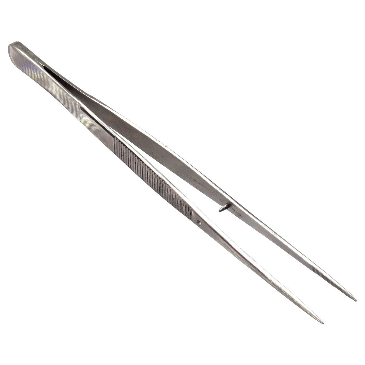 HTS 171S6 6.25" Straight Stainless Steel College Tweezers