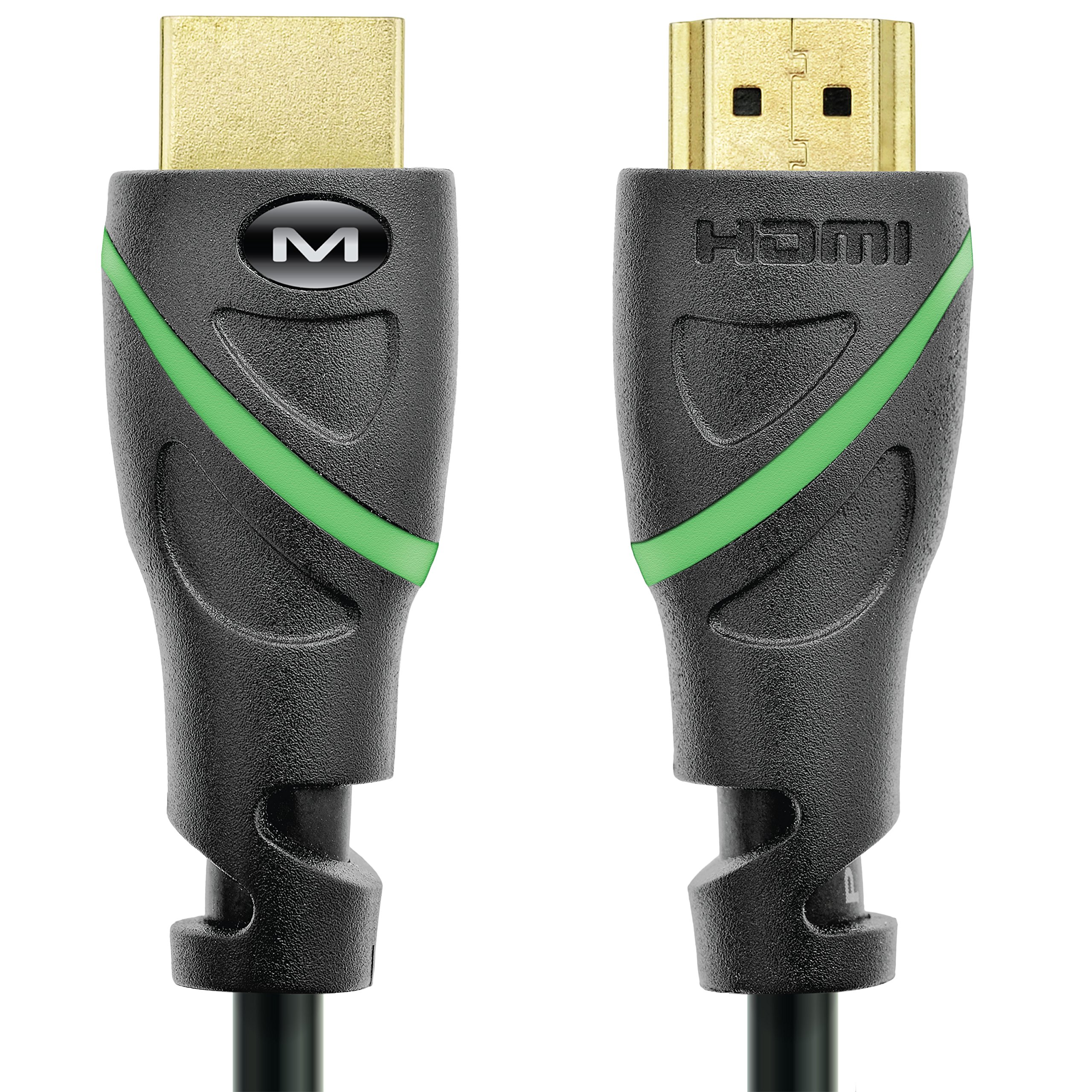 Mediabridge™ Flex Series HDMI Cable (3 Feet) Supports 4K@50/60Hz, High Speed, Hand-Tested, HDMI 2.0 Ready - UHD, 18Gbps, Audio Return Channel