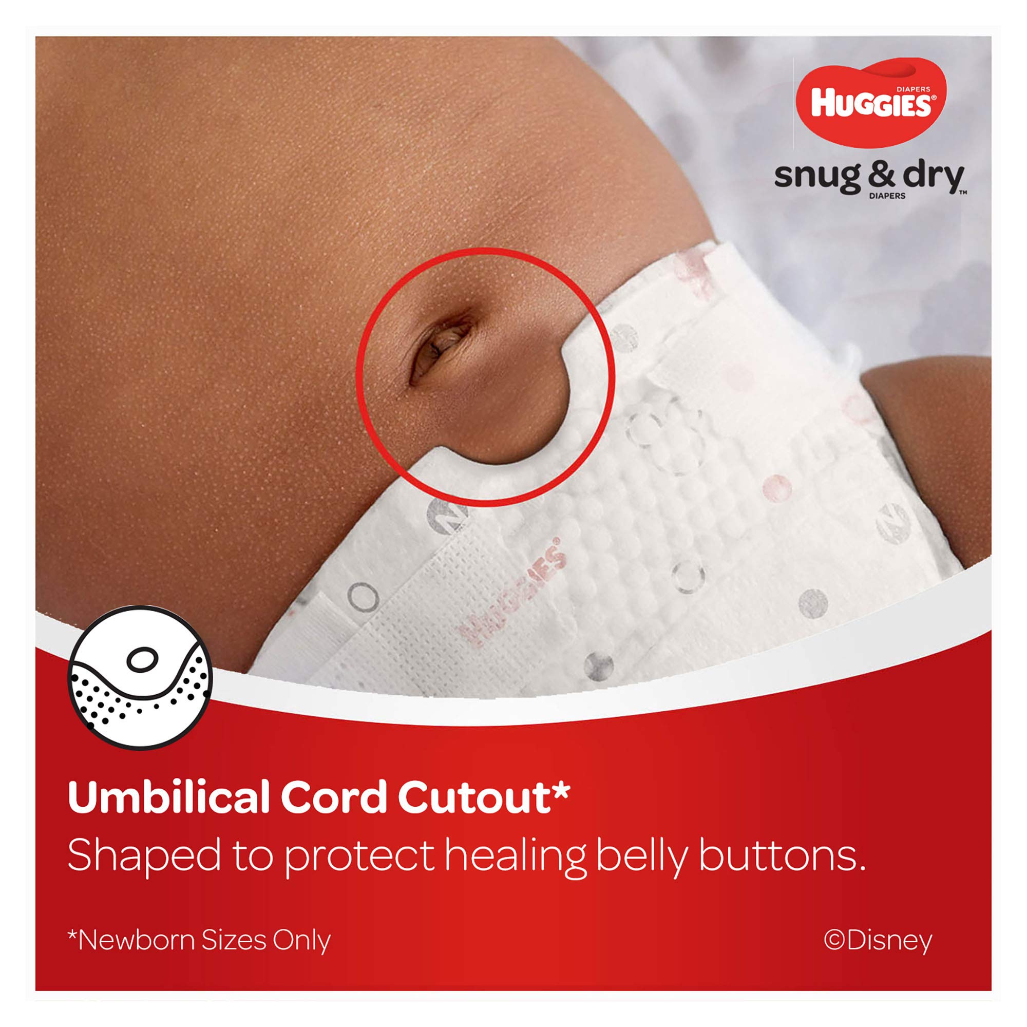 Huggies Snug & Dry Baby Diapers, Size 2, 38 Ct