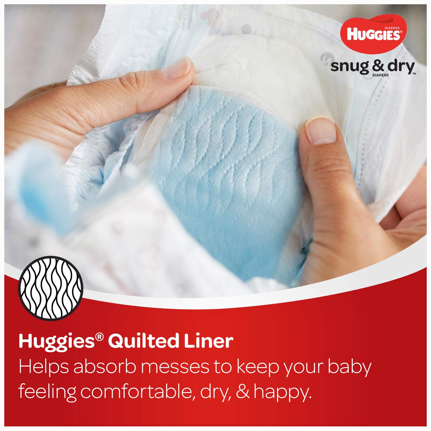 Huggies Snug & Dry Baby Diapers, Size 3, 34 Ct
