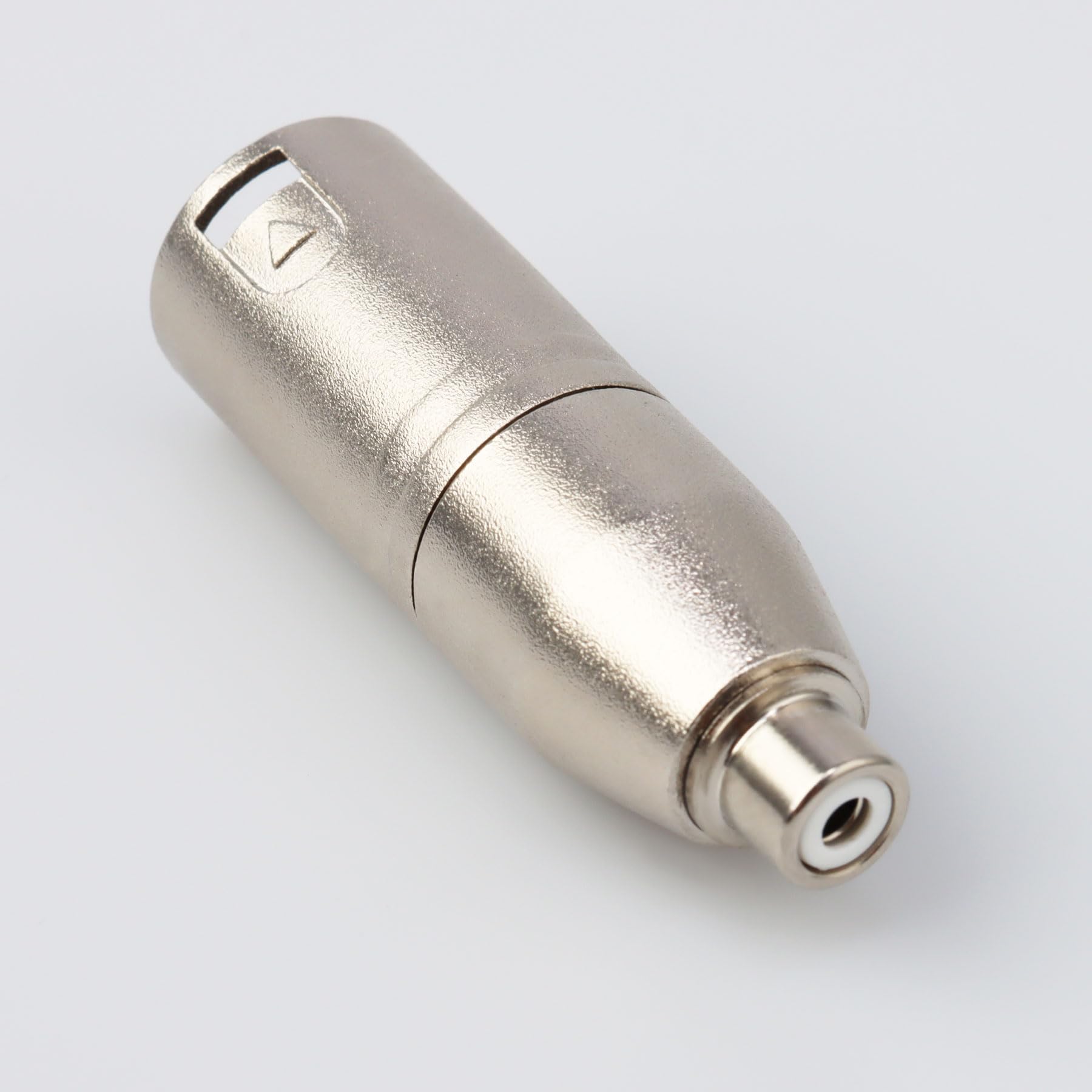 tisino Female RCA to XLR Male Adapter, XLR to RCA Converter Gender Changer Audio Coupler Connector - 2 Pack