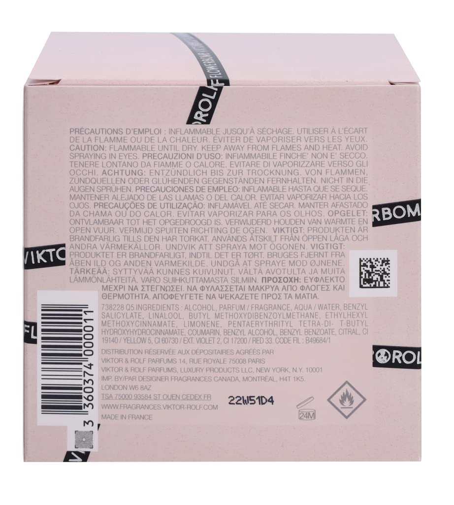 Flowerbomb - Eau De Parfum Spray for Women, 1.7 Fl Oz