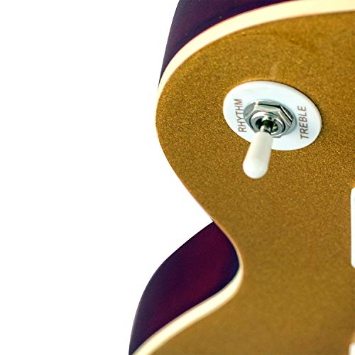 CNZ Audio LP Special Electric Guitar (Gold)