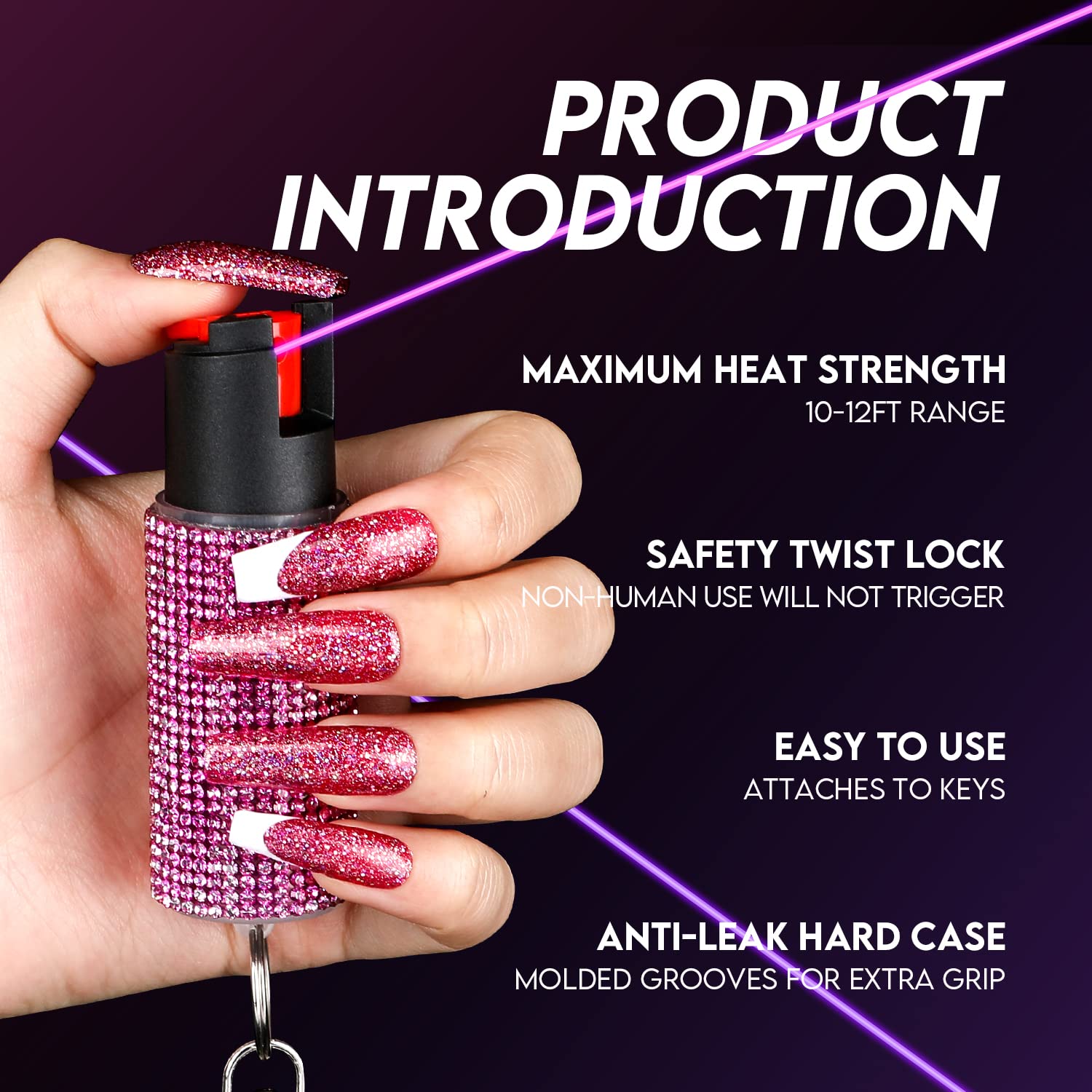 AIMHUNTER Pepper Spray, Maximum Strength OC Pepper Spray