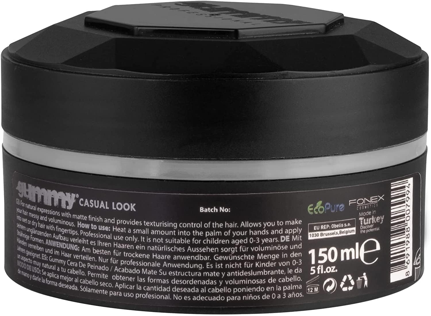 Gummy Hair Styling Wax