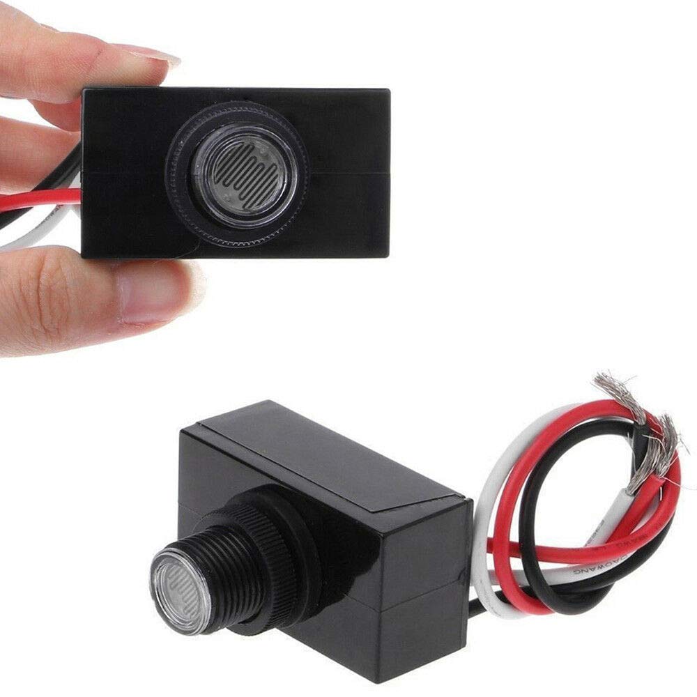 Gump's grocery Outdoor Electric Resistor Photocell Light Control Sensor Button Switch JL103A