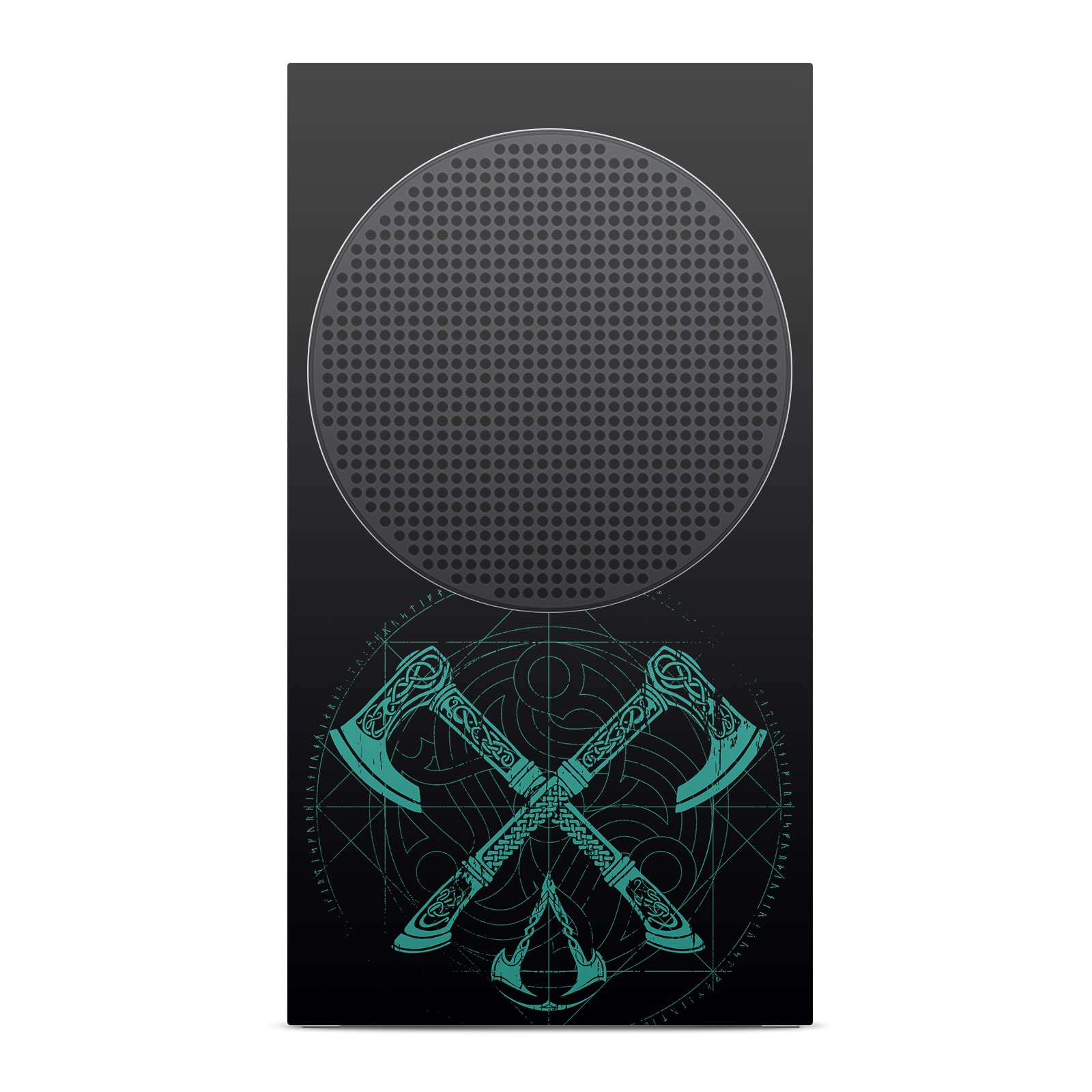 Head Case Designs Officially Licensed Assassin's Creed Dual Axes Valhalla Key Art Vinyl Sticker Gaming Skin Decal Cover Compatible With Xbox Series S Console