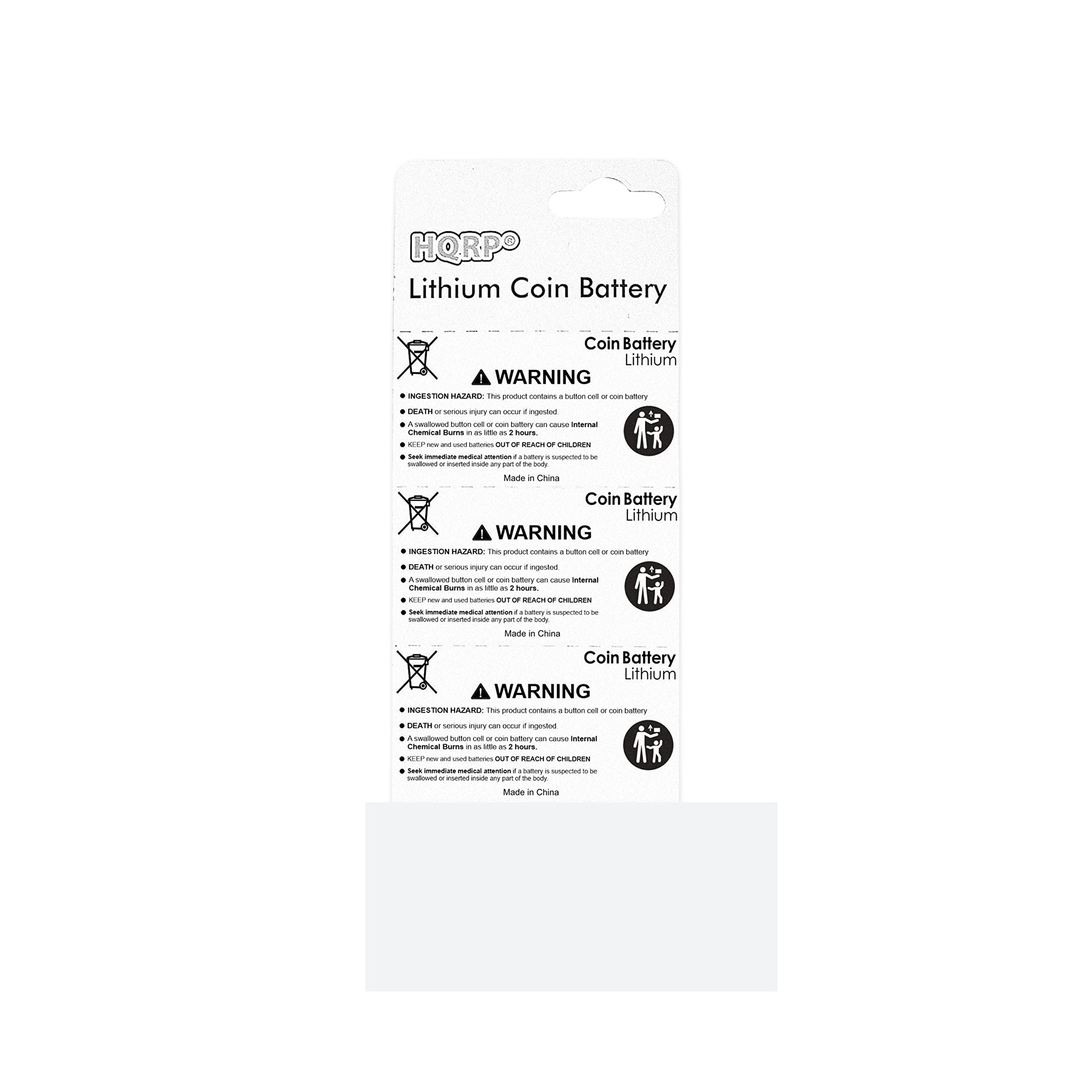 HQRP 3-Pack Lithium Battery Compatible with Snark SN-1 SN-8 Tuner