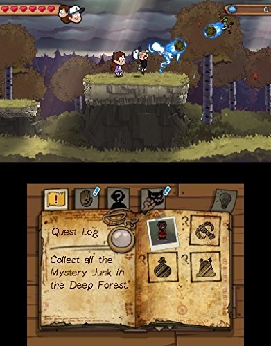 Gravity Falls: Legend of the Gnome Gemulets - Nintendo 3DS Standard Edition (Renewed)