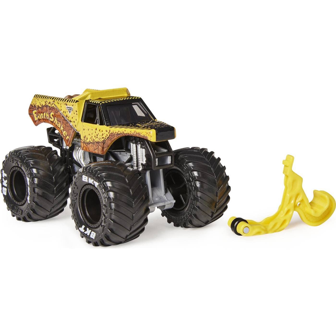 Monster Jam 2021 Spin Master 1:64 Diecast Monster Truck with Wheelie Bar: Show Time Earth Shaker