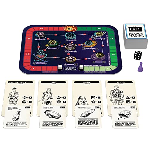Choose Your Own Adventure War with the Evil Power Master Board Game | Cooperative Adventure Game for Adults and Kids | Ages 10+ | 1+ Players | Average Playtime 1+ Hours | Made by Z-Man Games