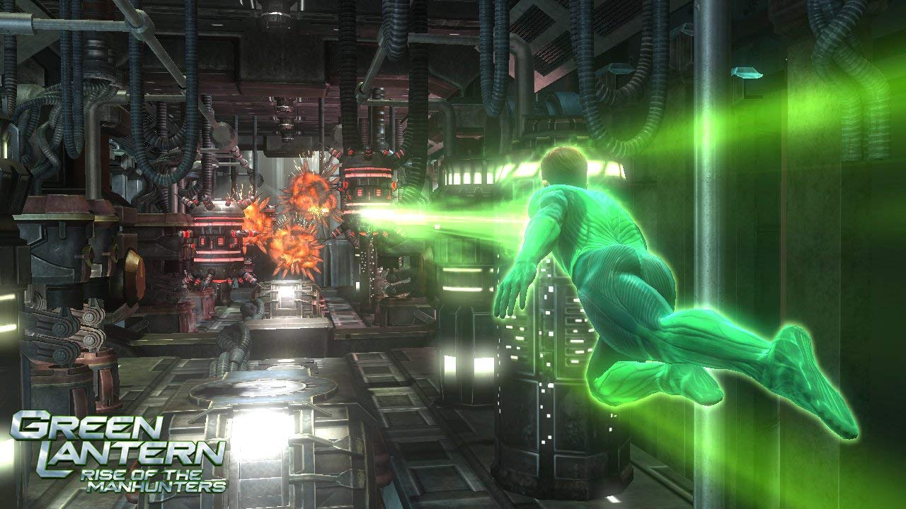 Green Lantern: Rise of the Manhunters - Xbox 360 (Renewed)
