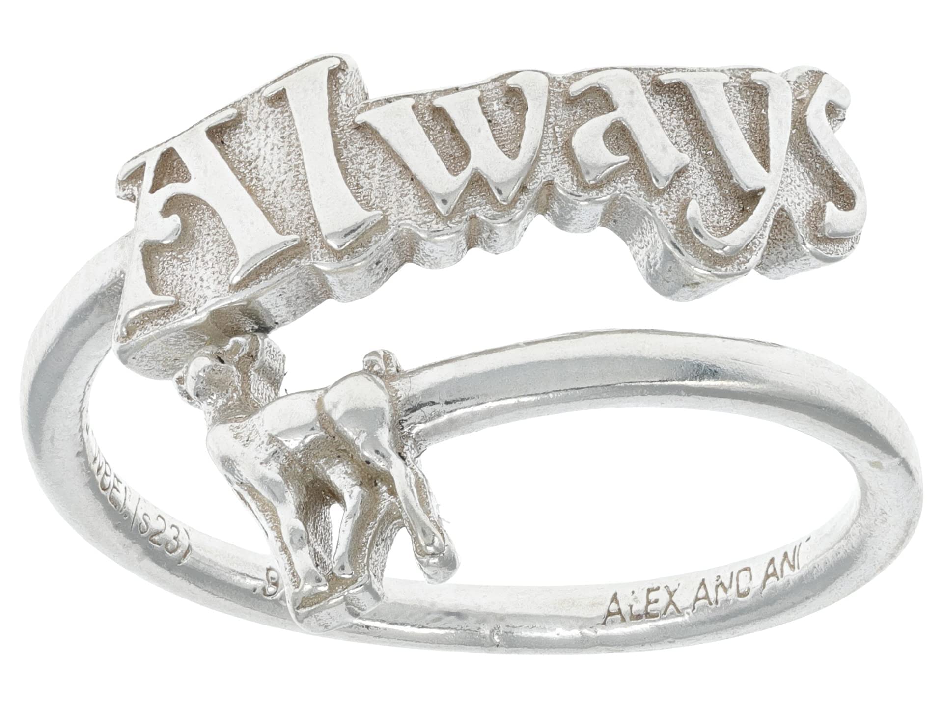 Alex and Ani Harry Potter Always Ring Silver One Size