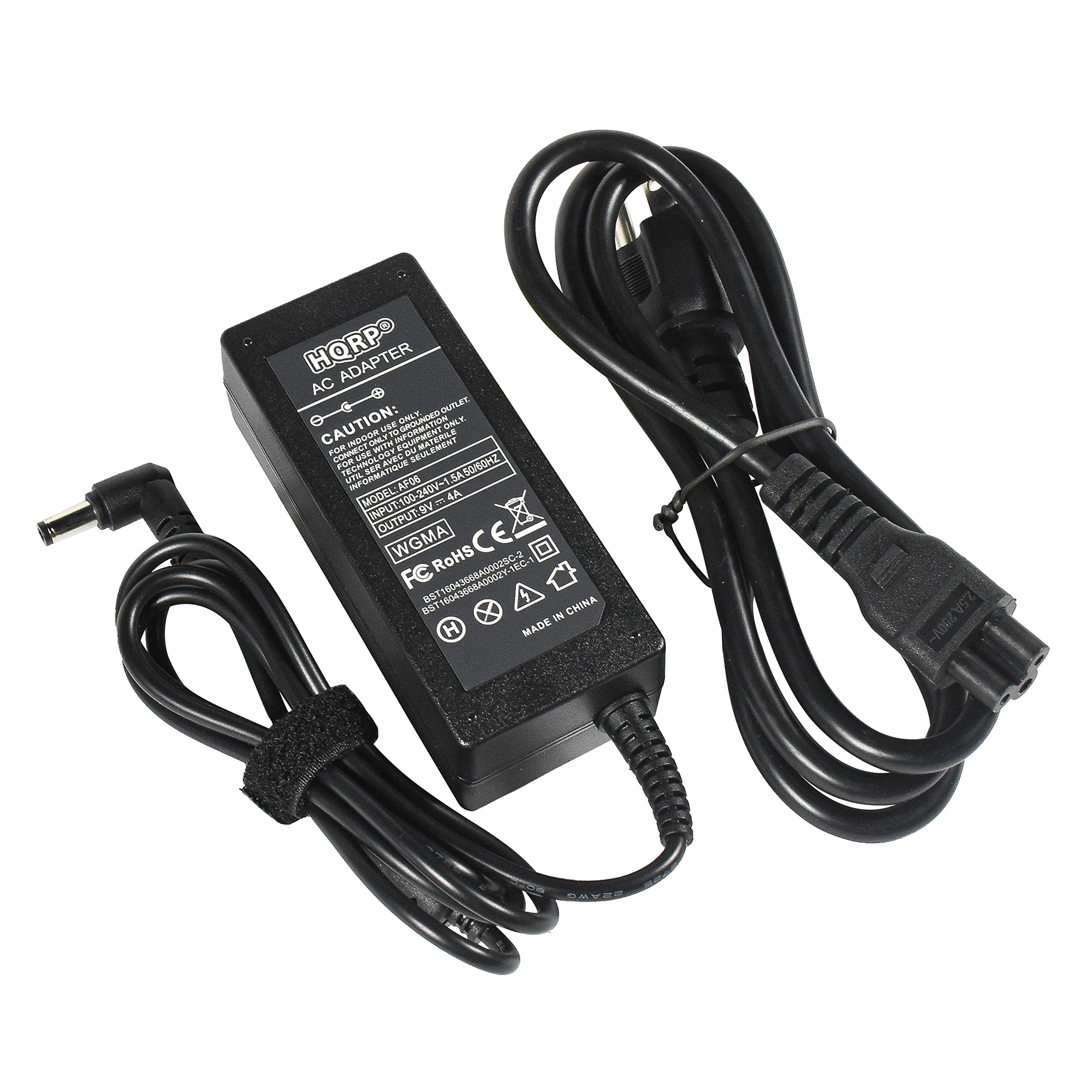 HQRP AC Adapter Compatible with Life Fitness X3 X5 Elliptical Machine Cross Trainer Power Supply Cord Adaptor X3-xx0x-0203 X5-xx00-0203 8974001 TR-001 X5-XX00-0103 + Euro Plug Adapter
