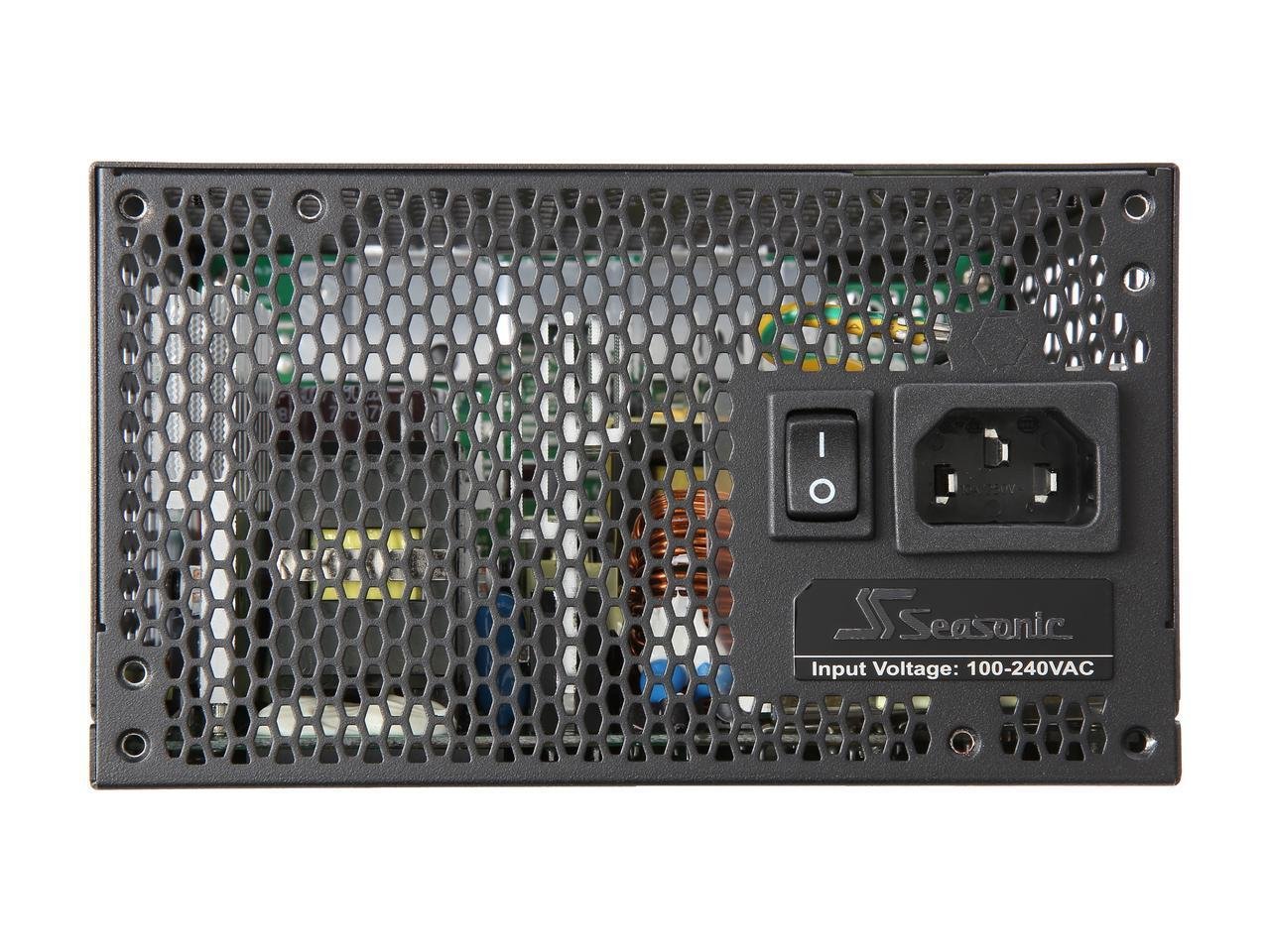Seasonic PRIME 600 Titanium SSR-600TL 600W 80+ Titanium ATX12V & EPS12V Fanless Super Quiet 12 Year Warranty Power Supply