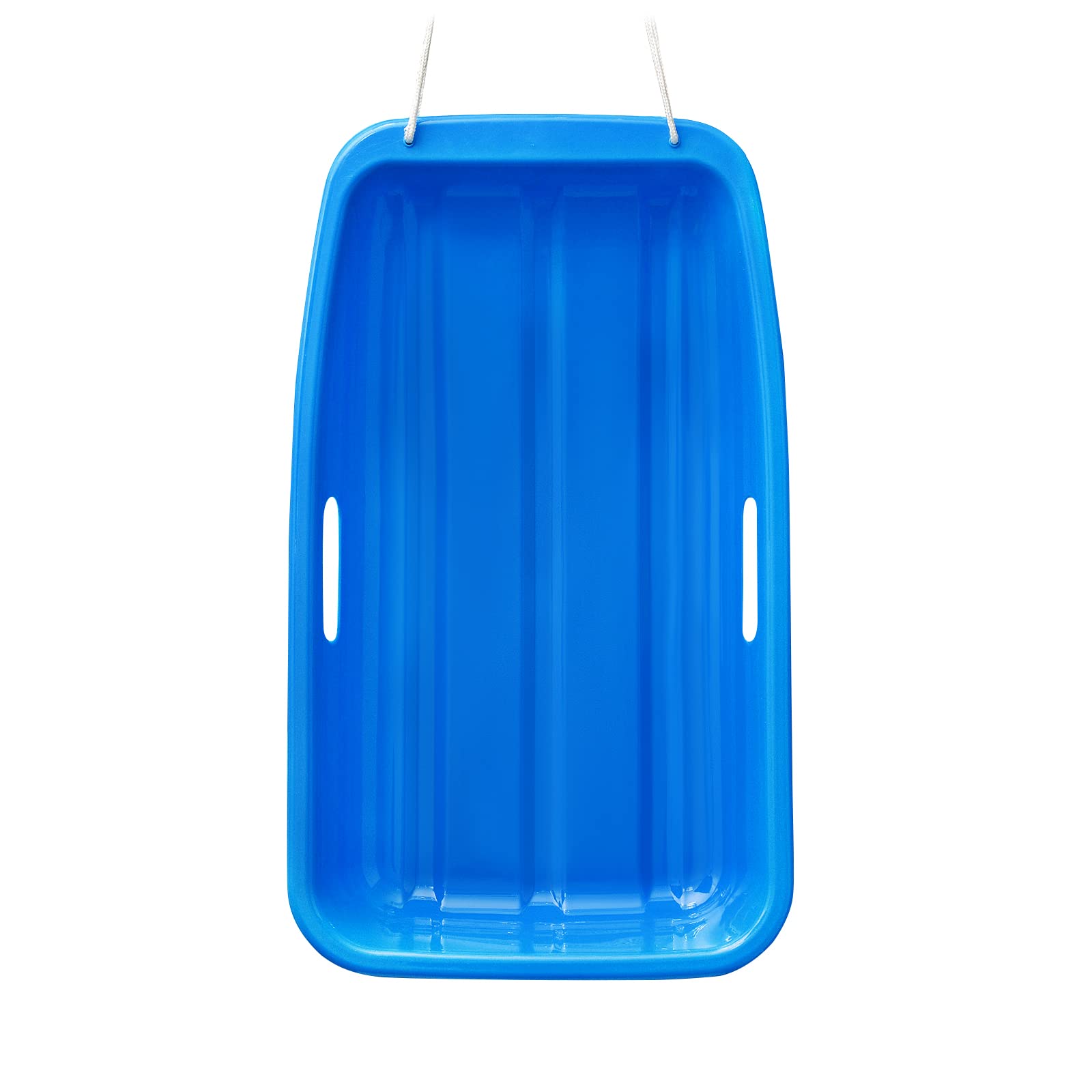 AGPTEK 25.6 Inch Durable Downhill Sprinter Toboggan Snow Sled Replacement for Boys Girls (Blue)