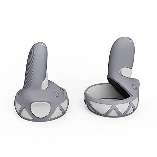 Controller Grip with Halo Protection for Oculus Quest 2 Grey