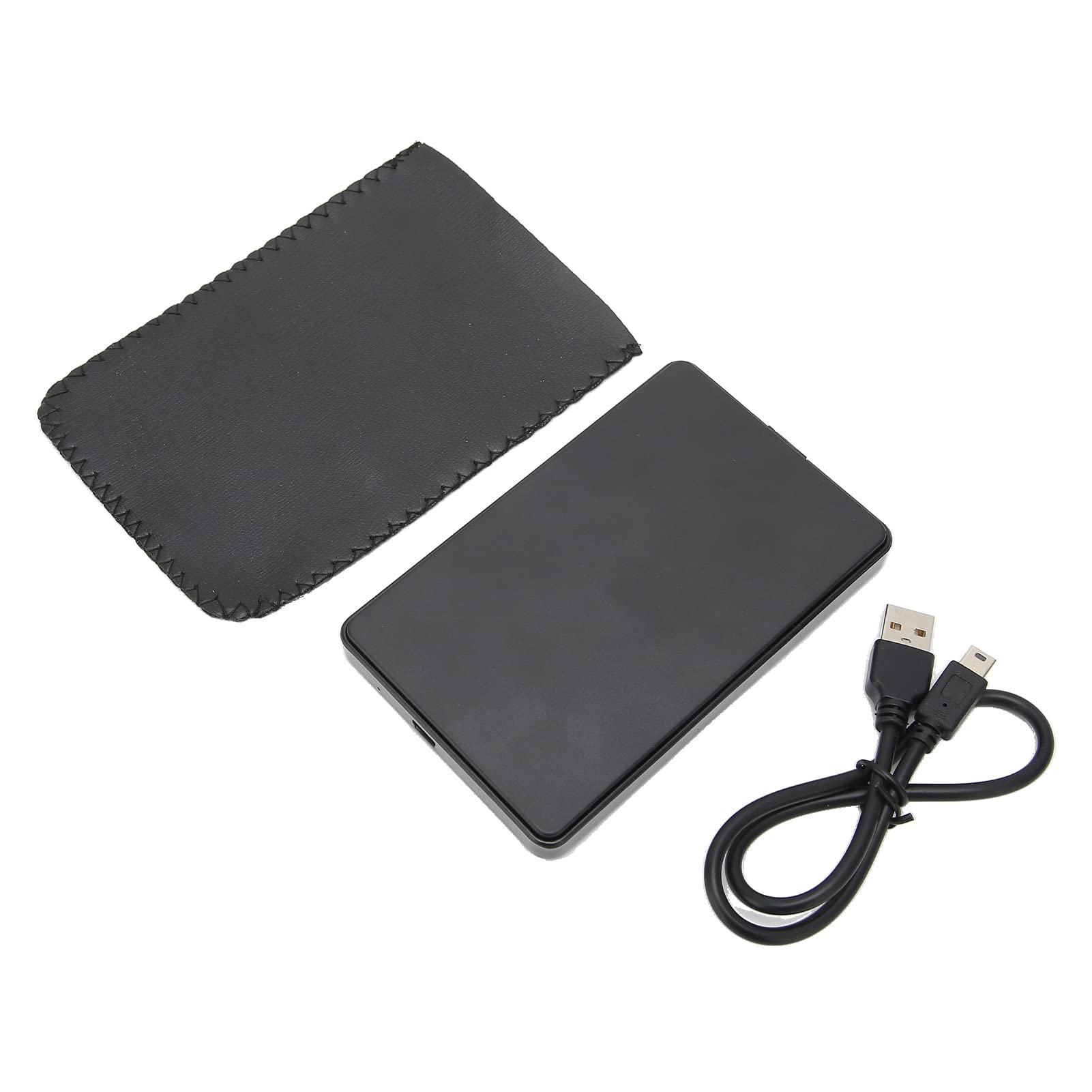 banapoy Portable External Hard Drive, USB 2.0 80GB High Speed External Hard Drive HDD, 2.5in Storage Hard Disk Data Transfer for PC Computer Laptop (80GB)
