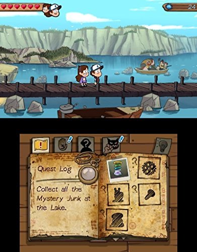 Gravity Falls: Legend of the Gnome Gemulets - Nintendo 3DS Standard Edition (Renewed)