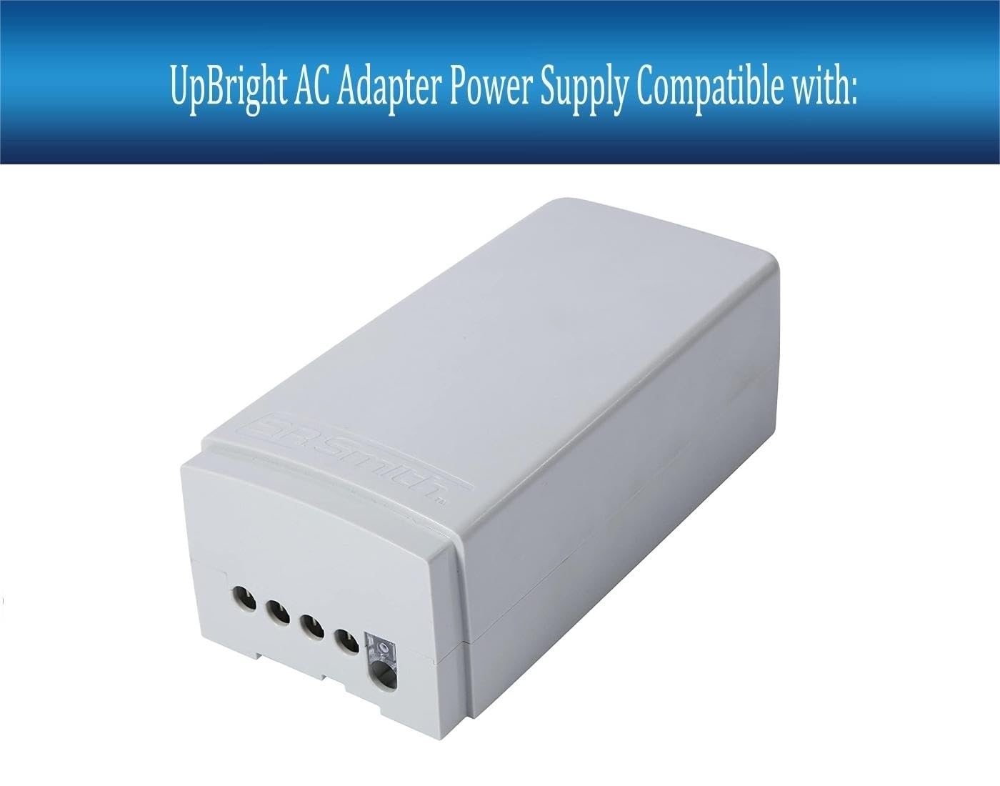 UpBright 48V 0.4A AC/DC Adapter Compatible with S.R. SR Smith 1001530 SR1001530 Lift Operator Battery Charger LiftOperator CENB1020A4803B01 CENB1020A4803801 SL Power & Ault 48VDC 400mA Supply Cord PSU