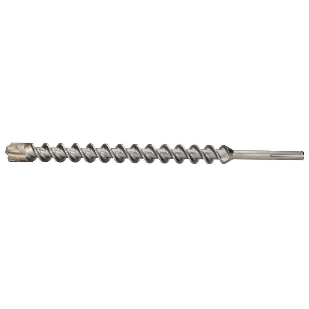 Hammer Drill Bit, Sds Max, 1-1/8X21 In