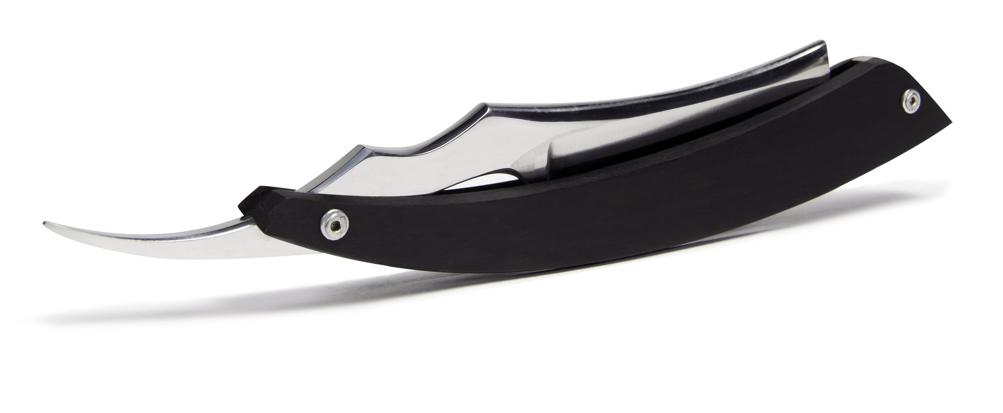 Straight Razor Shave Ready Hand Made Sharpened Vintage Wood Handle Steel Blade - Kingsland Shaving Co. - Professional Barber Approved Cut Throat Honed Straight Edge Blade Shaving Kit