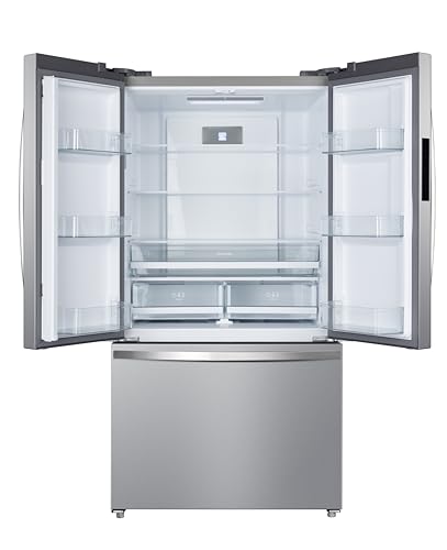 Kenmore 46-75515 Counter-Depth French Door Refrigerator/Freezer with Fingerprint-Resistant Stainless Steel, Ice Maker, Quiet and Energy Efficient Inverter Compressor, 36 Inch