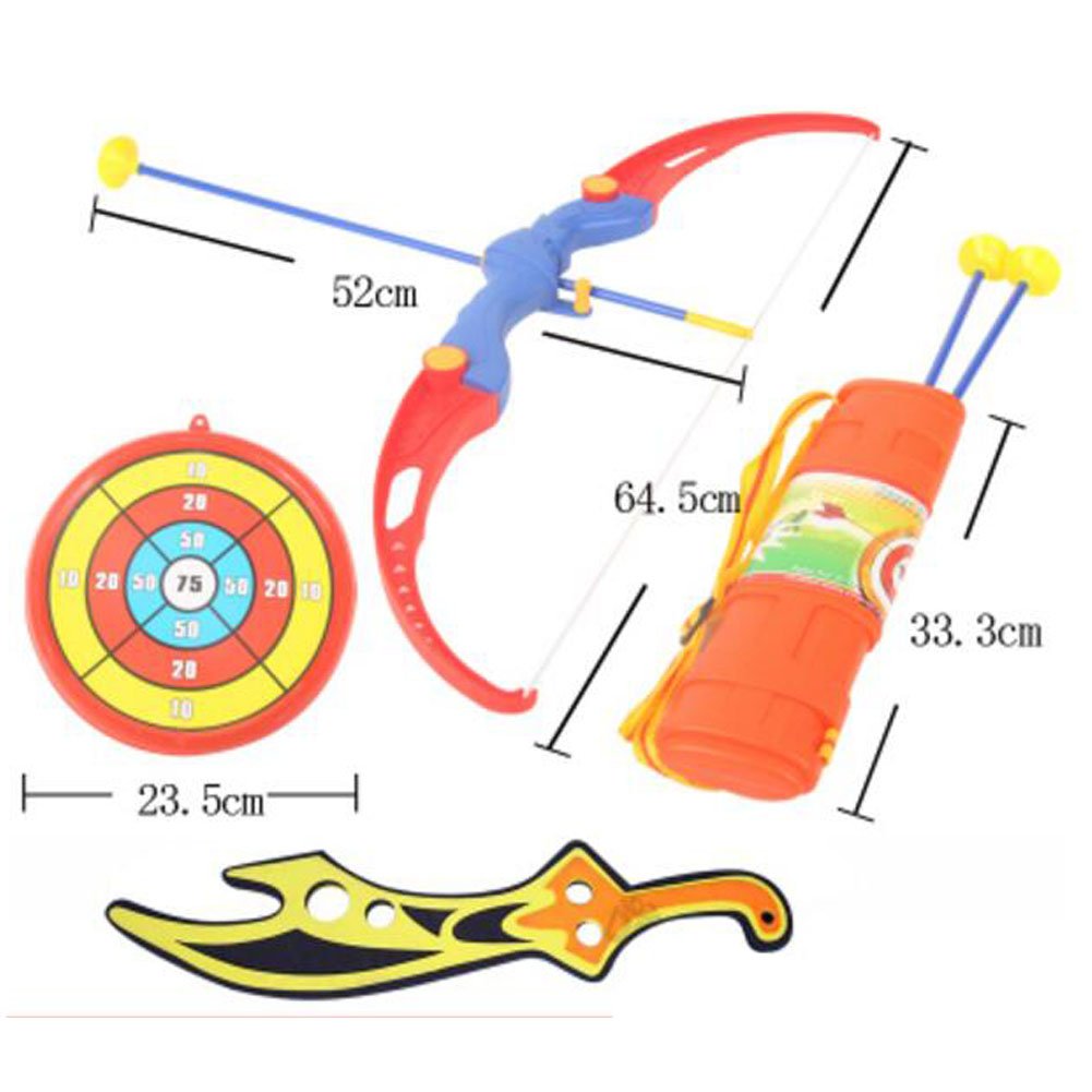 Alien Storehouse Toy Bow & Arrow Set with Suction Cup Arrows & Target Archery Quiver-02