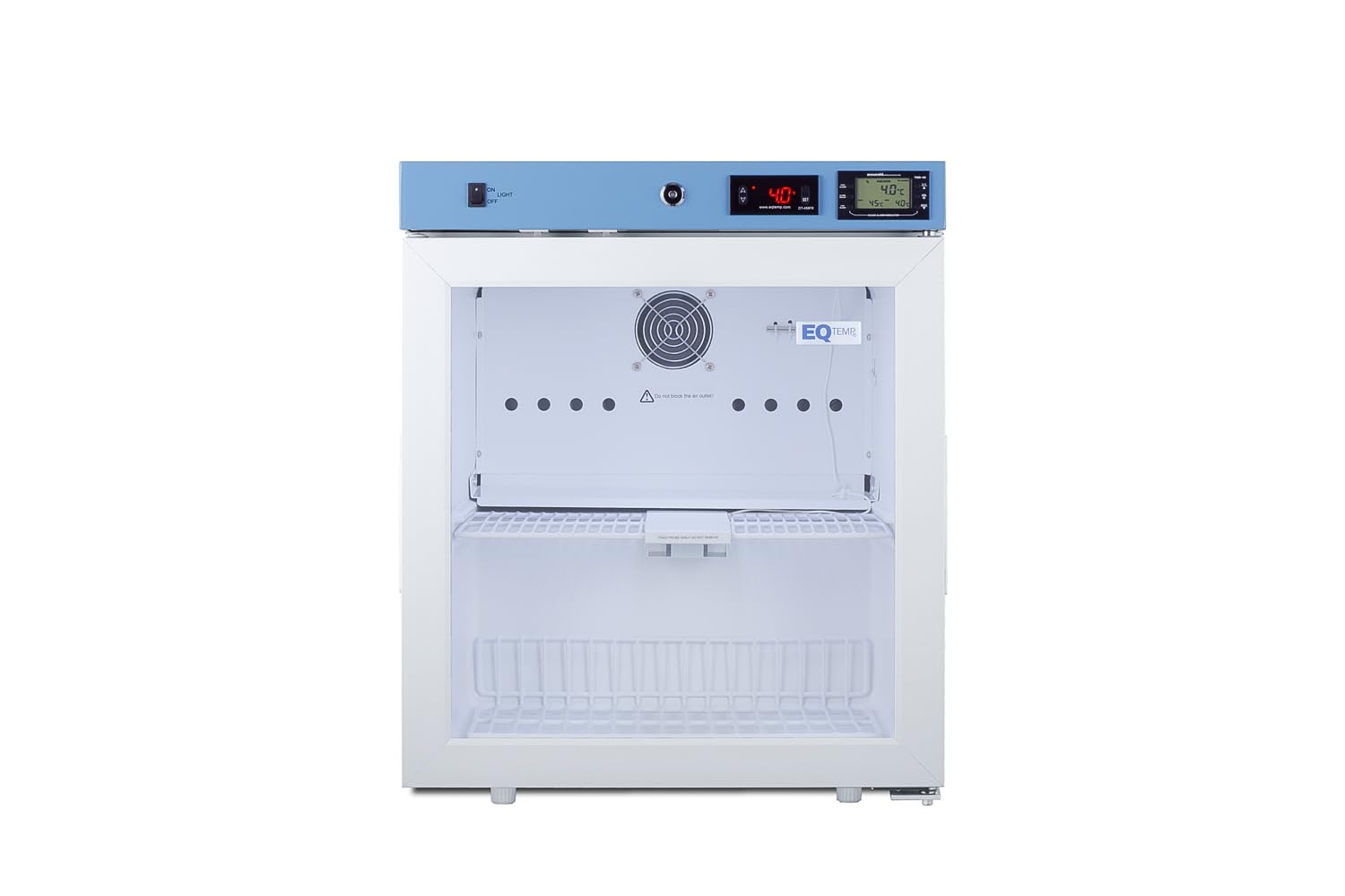 EQTemp 1.94 cu. ft Medical Refrigerator, Compact Glass Door- ACR22G