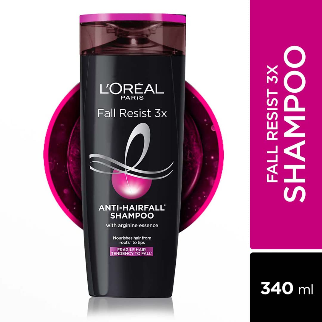L'Oreal Paris Fall Resist 3x Anti-hair Fall Shampoo, 360ml