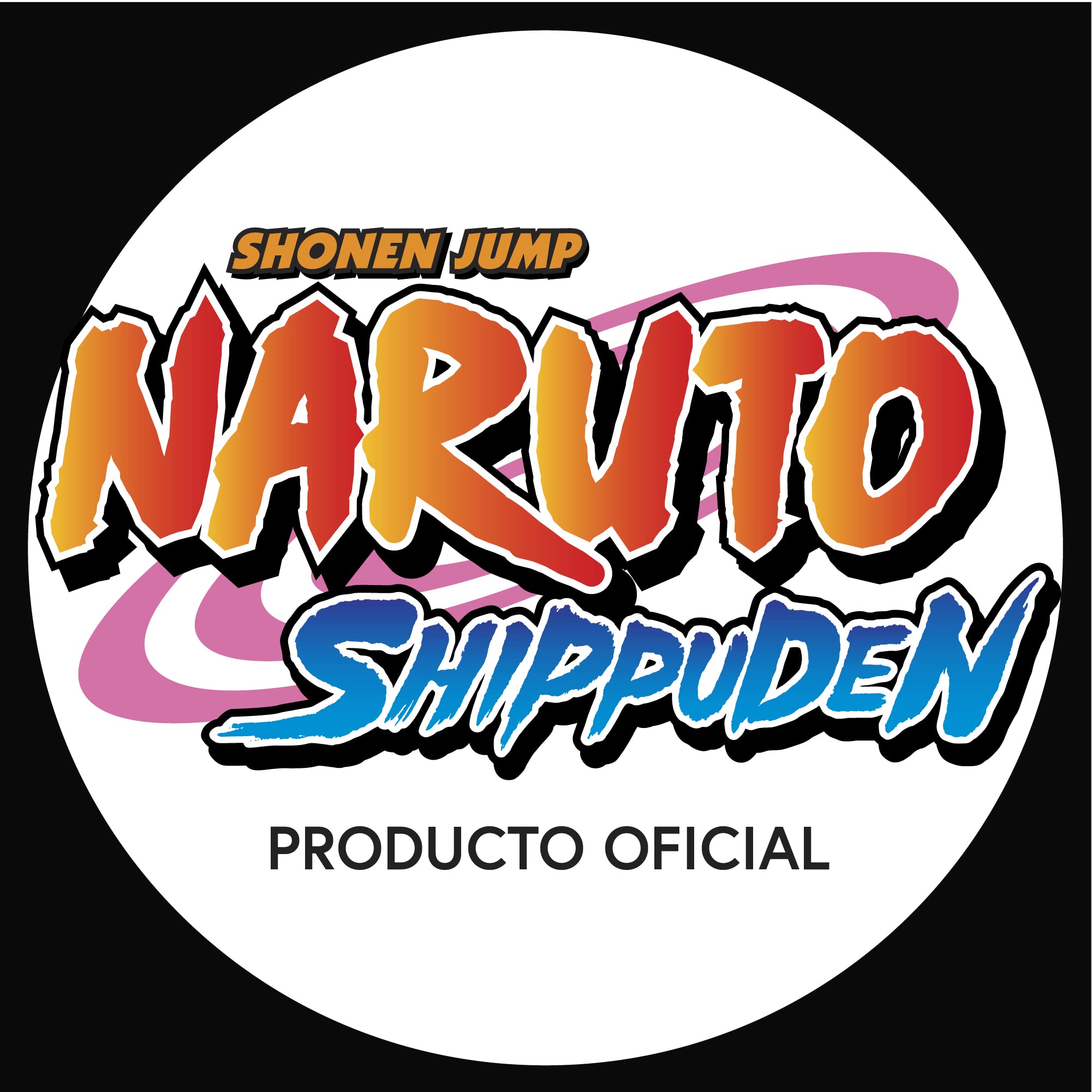 Naruto Cloud Gamer Pencil Case - Round Pencil Case with 1 Large Compartment - Lined Interior - Embroidered Details - Zipper with Ergonomic Grip - 8 × 22 × 8 cm - Toybags