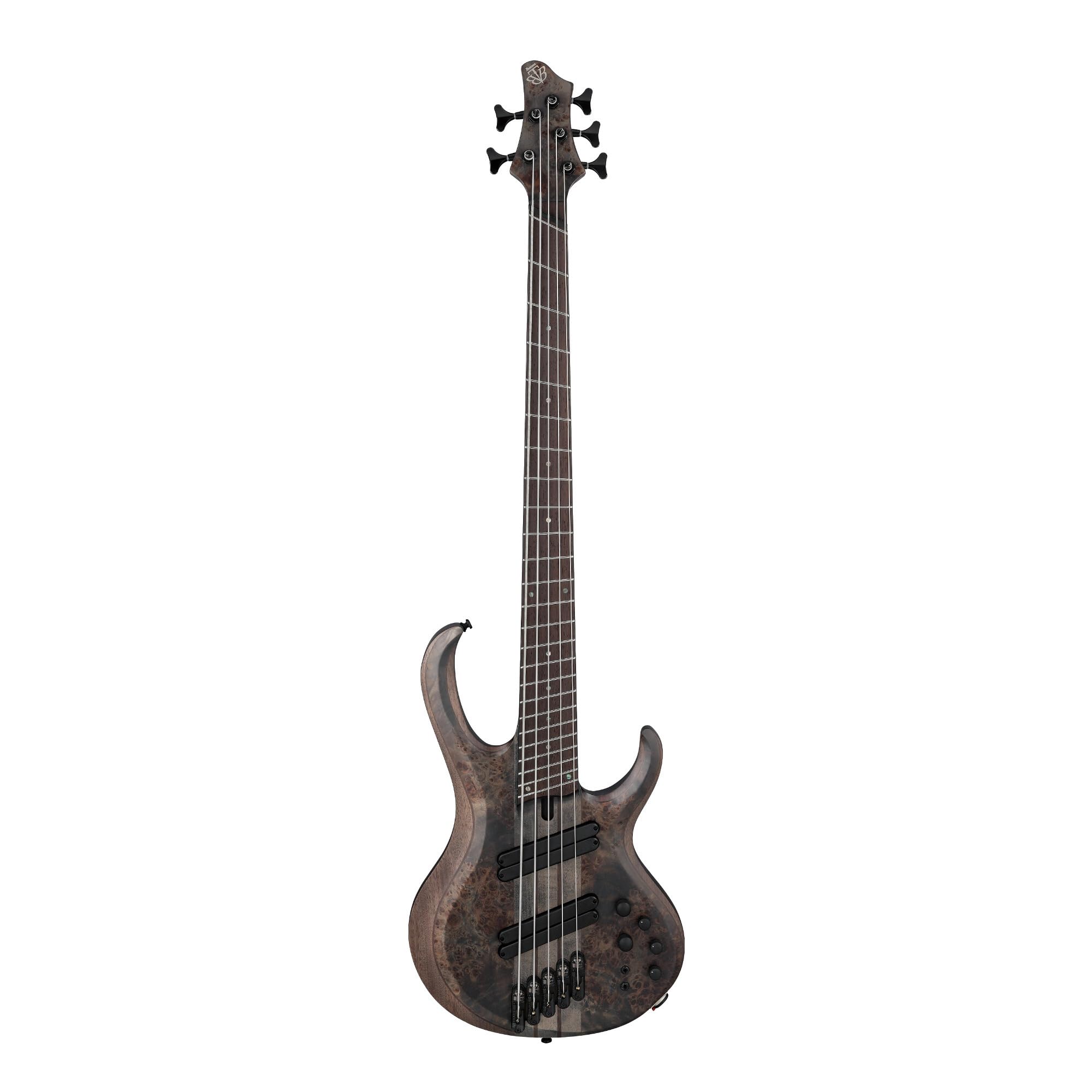 Ibanez BTB805MS 5-string Bass Guitar - Transparent Gray Flat