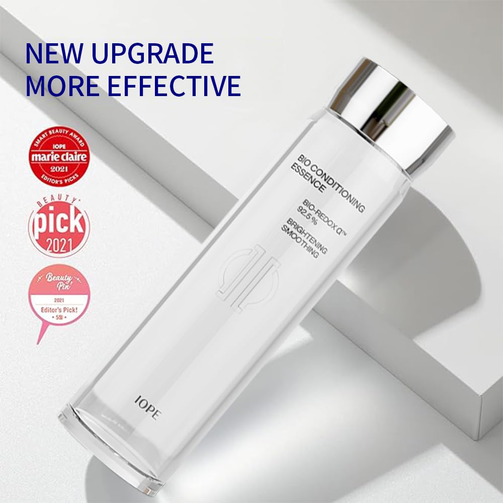 IOPE Antioxidant First-Step Essence Face Toner, Premium Korean Bio-Conditioning Essence, Anti-Aging Moisturizer for Sensitive Skin, Daily Routine - 2.84 Fl Oz.