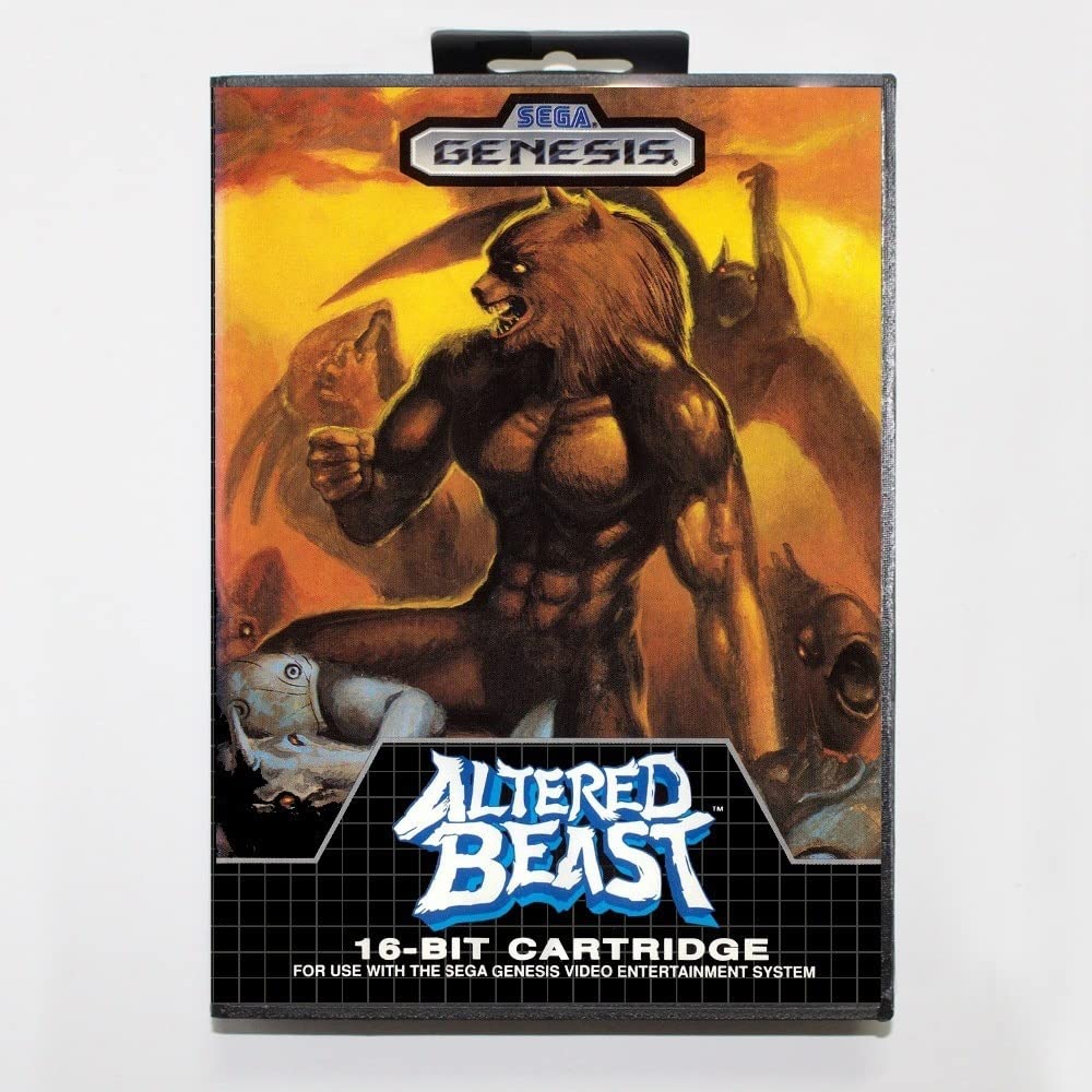Altered Beast Game Cartridge 16 Bit MD Game Card With Retail Box For Sega Mega Drive For Genesis (Black)