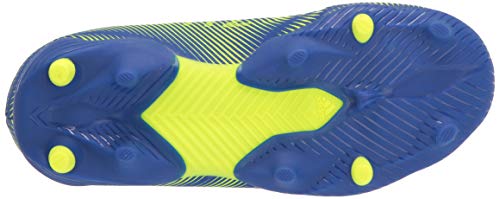 adidas Boy's Nemeziz .3 Firm Ground Soccer Shoe, Team Royal Blue/White/Solar Yellow, 6 Big Kid