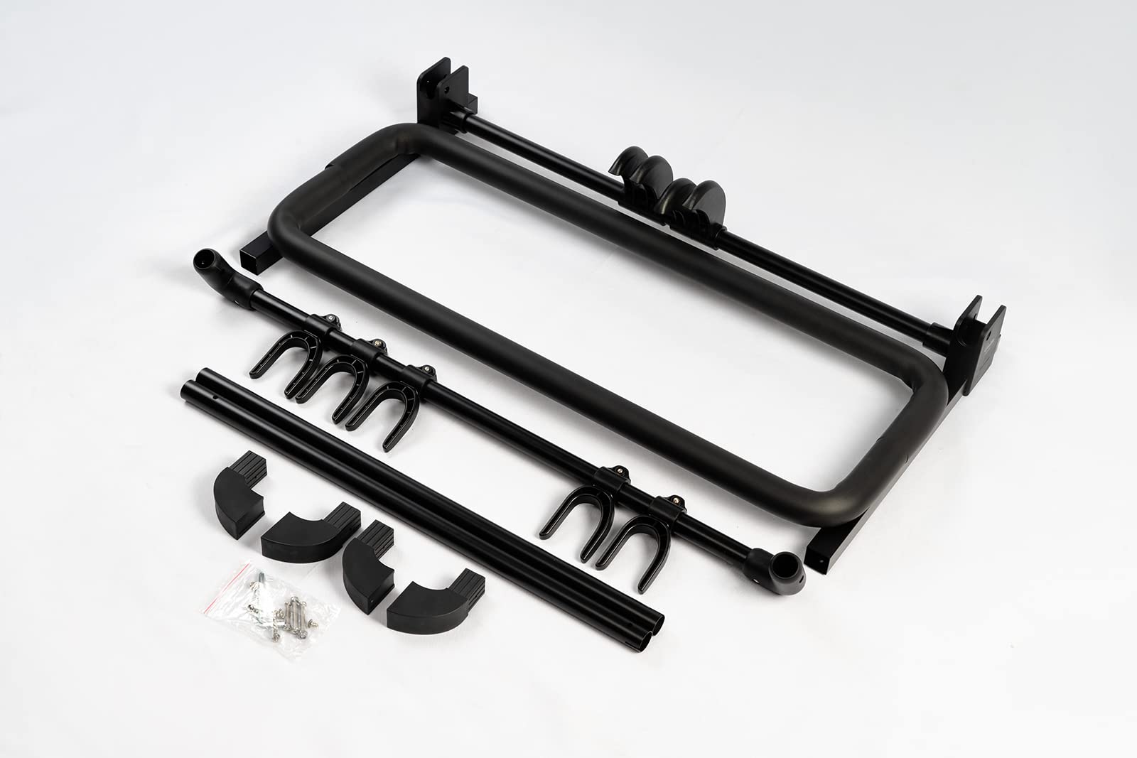 GUITTO Multi Guitar Rack Stand Foldable Universal Display Rack Portable Guitar Holder for Band Stage Bass Acoustic Guitar -5 Holder GGS-07