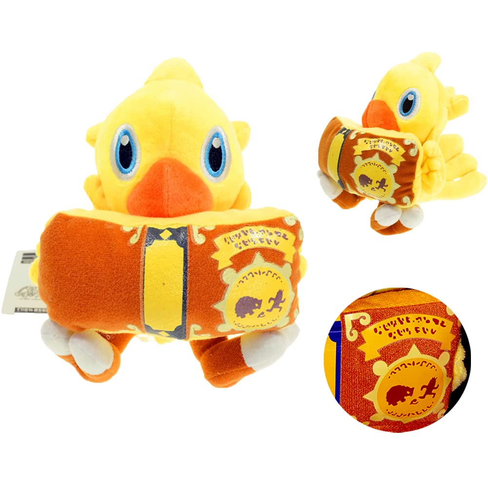 Gosbeliy Chocob Plushie Bird Plush Doll Animal Stuffed Soft Toy 6" for Halloween Props