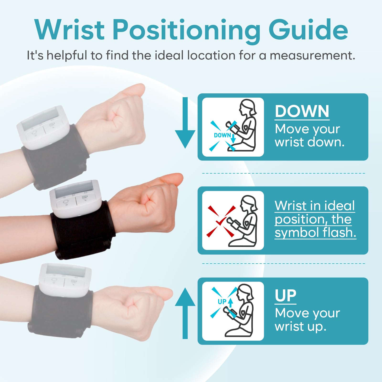Easy@Home Wrist Blood Pressure Monitor: Easy@Home Bluetooth Smart Large Cuff BP Machine | Digital Sphygmomanometer | iOS & Android APP | EBP-085