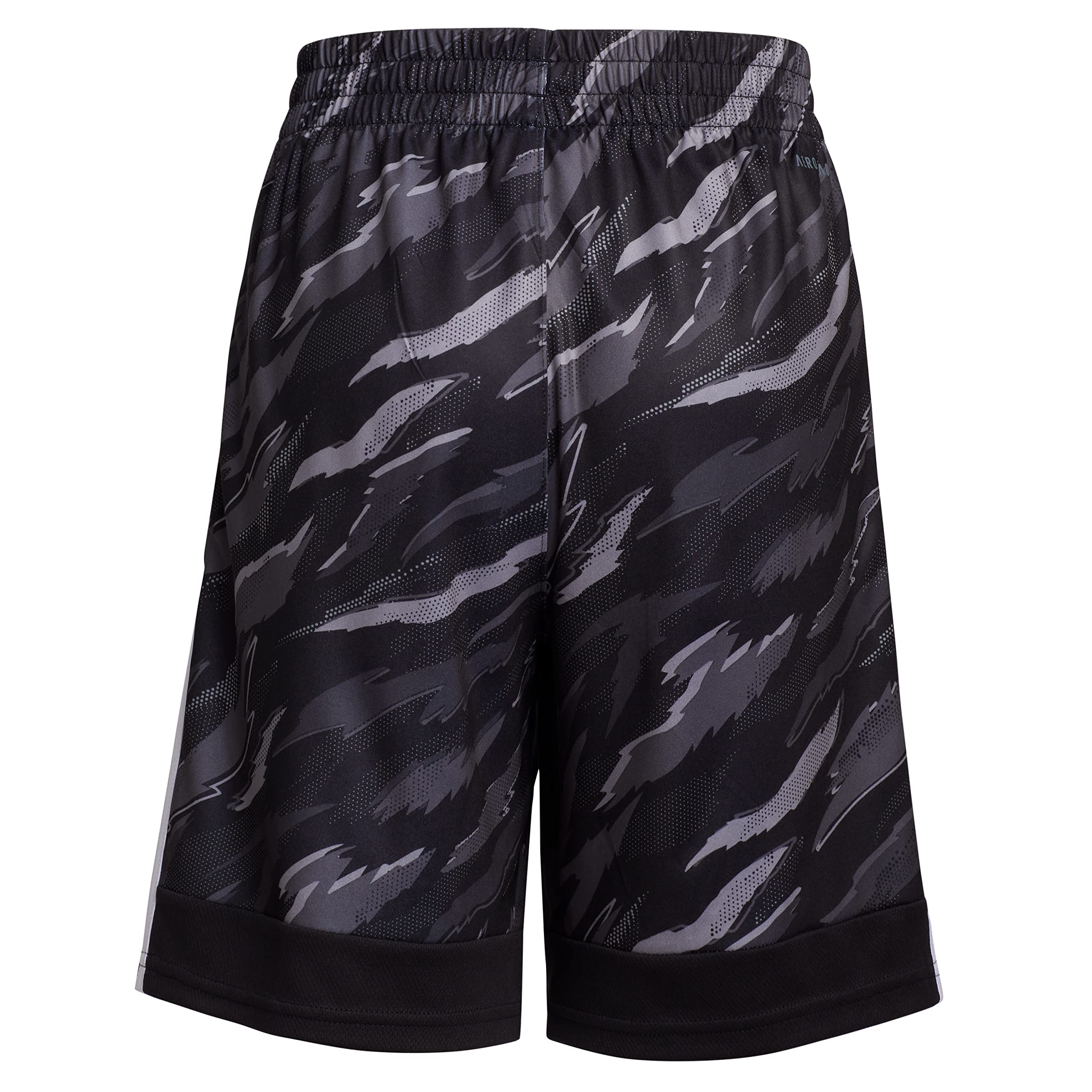 adidas Boys' AEROREADY Tiger Camo Short, White, X-Large (18/20)