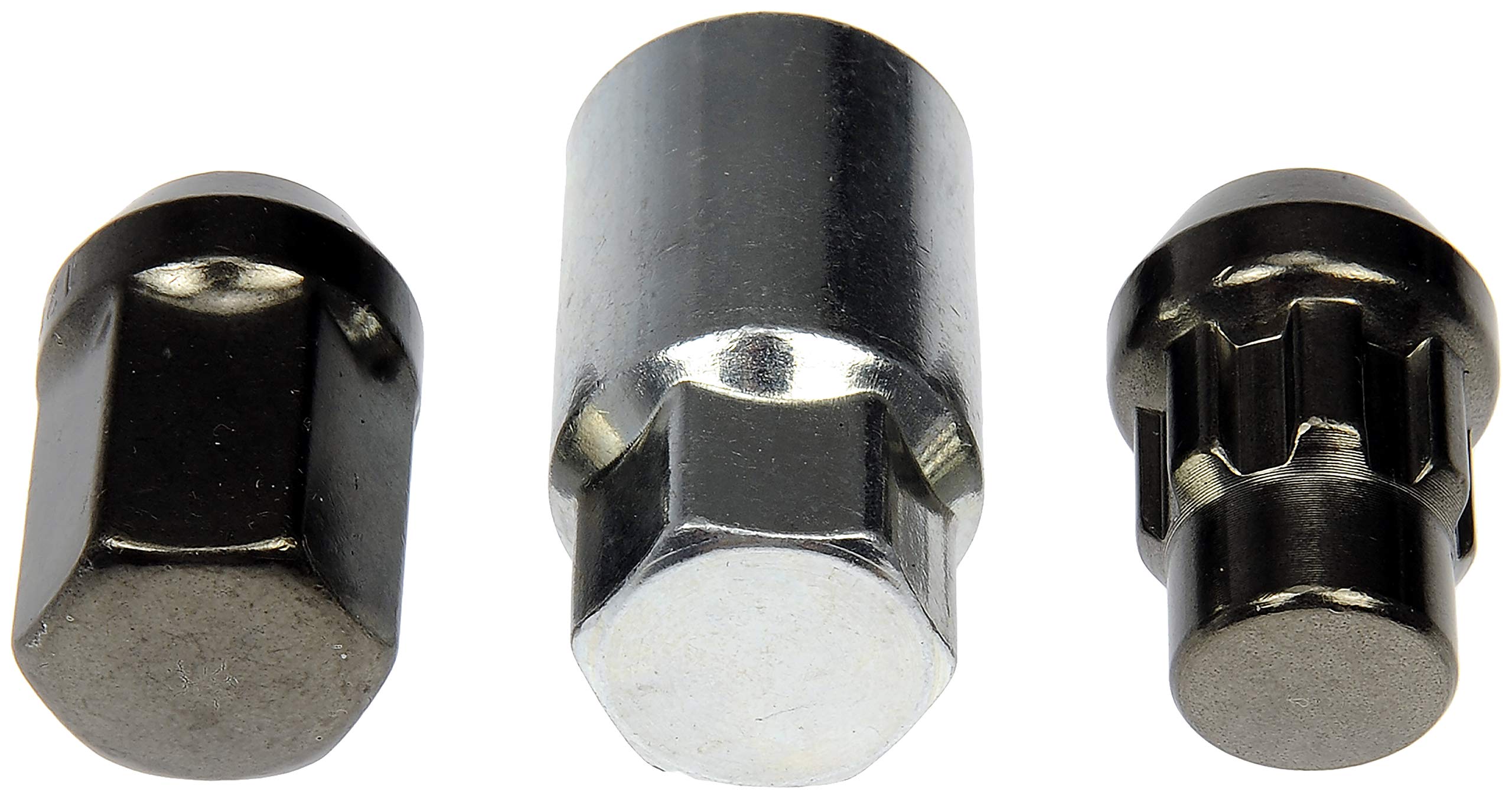 Dorman 713-375Z Hyper Black Acorn Wheel Nut Lock Set Compatible with Select Models, 20 Pack