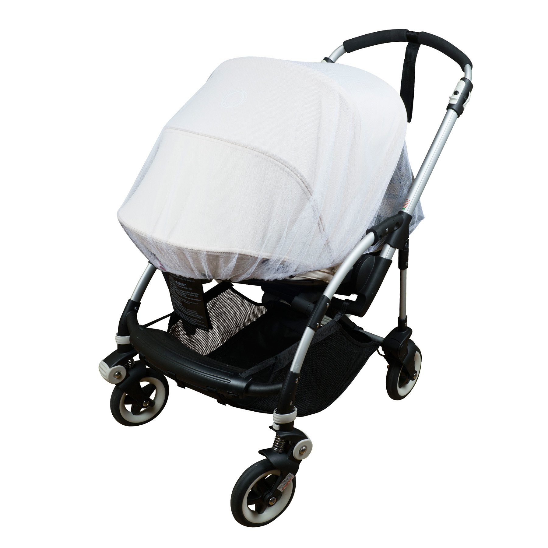 KIDLUF Mosquito and Bug Net for Baby Strollers, Bassinets, Cradles and Car Seats β Insect Net Safe Mesh White Buggy Cover for Pushchairs, Prams, and Carrycots