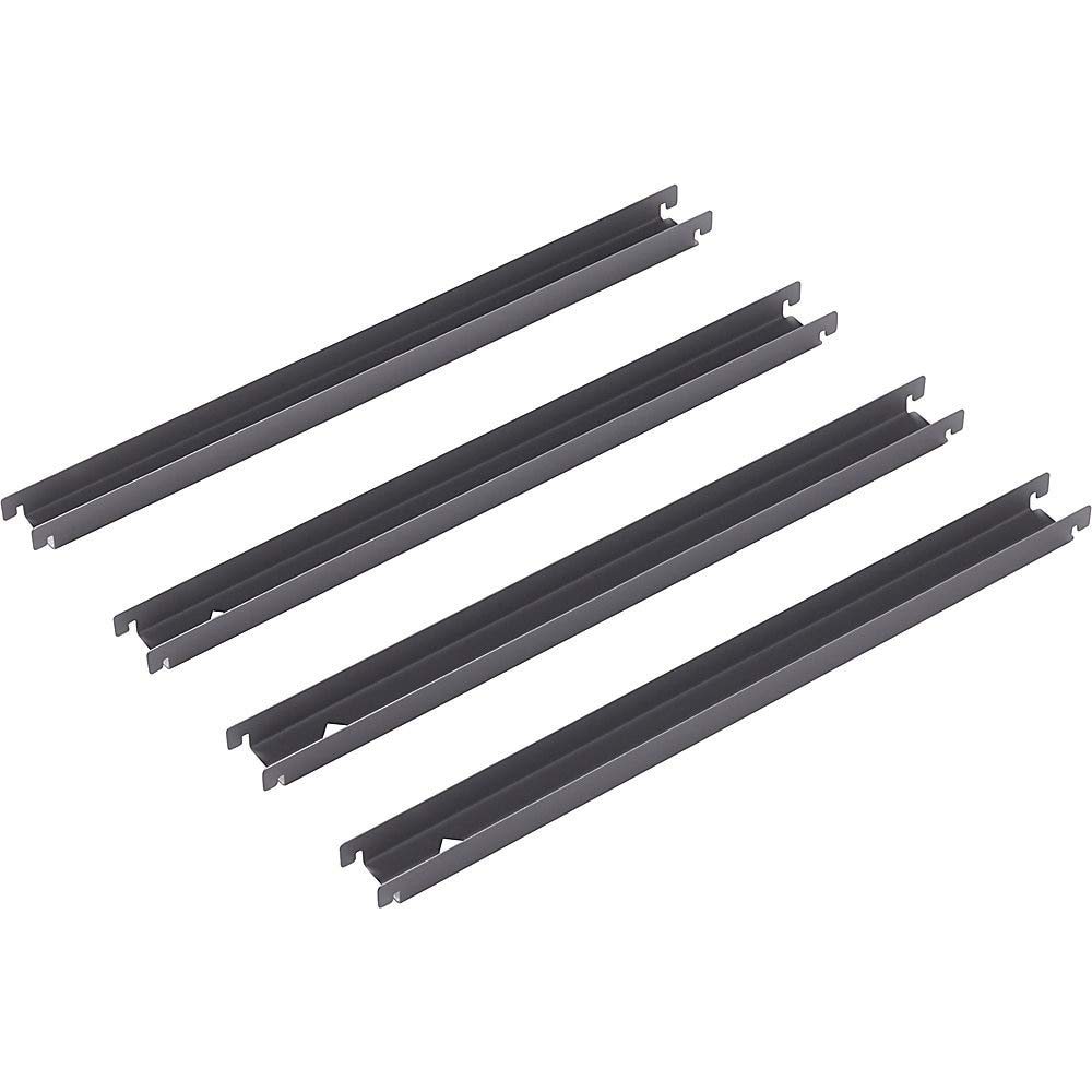 Lateral File Front-to-back Rail Kit (Box of 4)