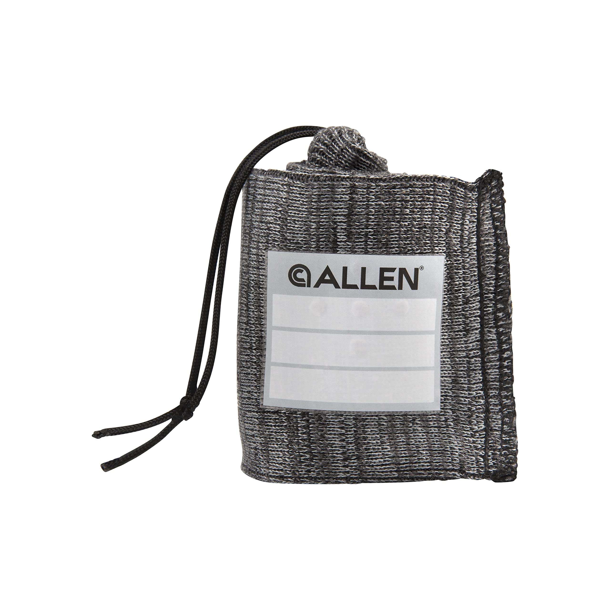 Allen Company 14" Gun Sock with writeable ID Label, 14" Handguns & Revolvers, Gray, One Size, (13170)