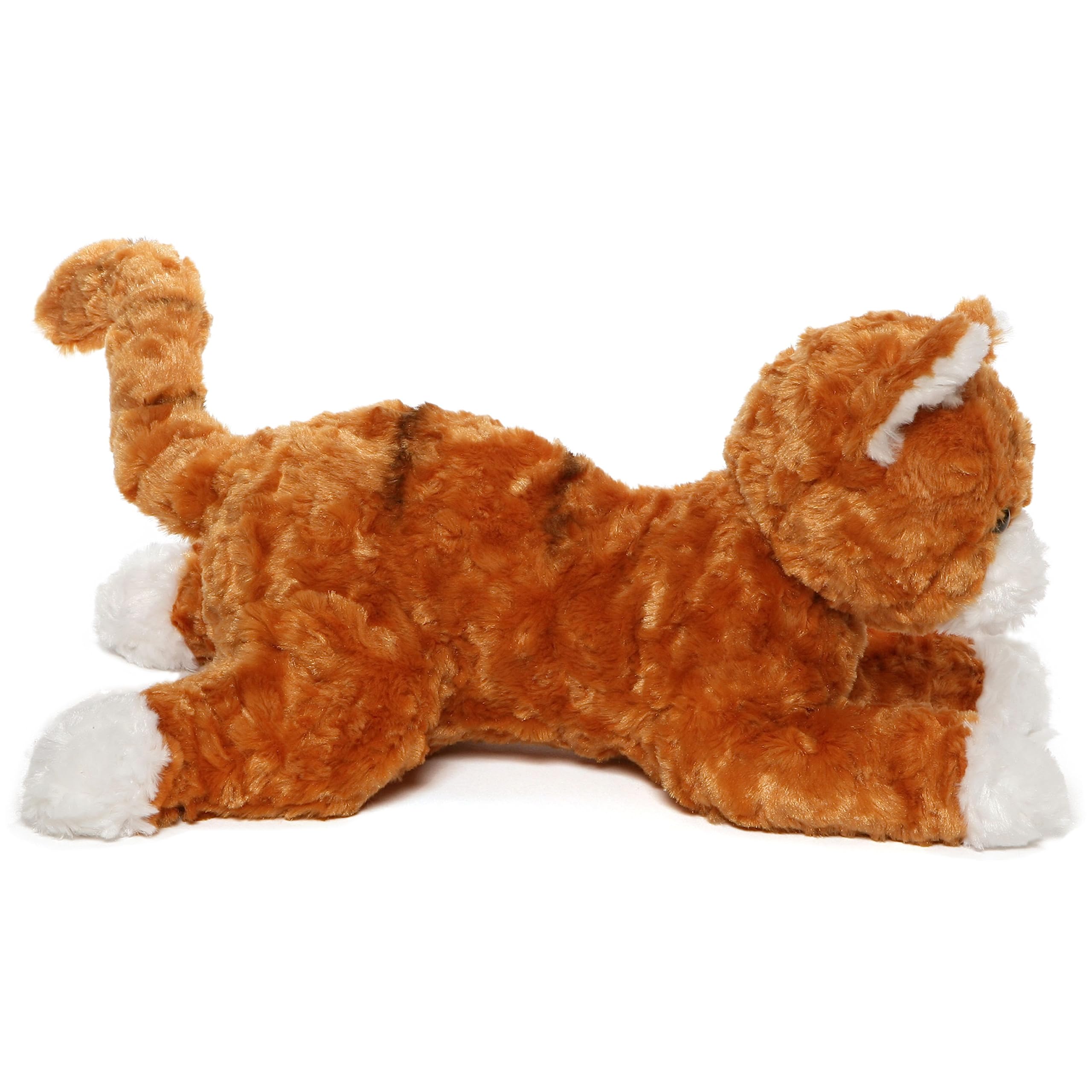 GUND Tabby Plush Stuffed Cat, Orange/White, 14"