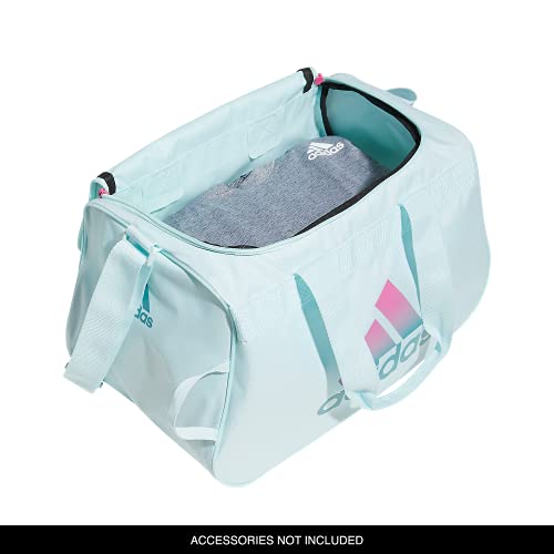 adidas Diablo Small Duffel Bag, Halo Mint Green/Pink/Mint Tone Green, One Size