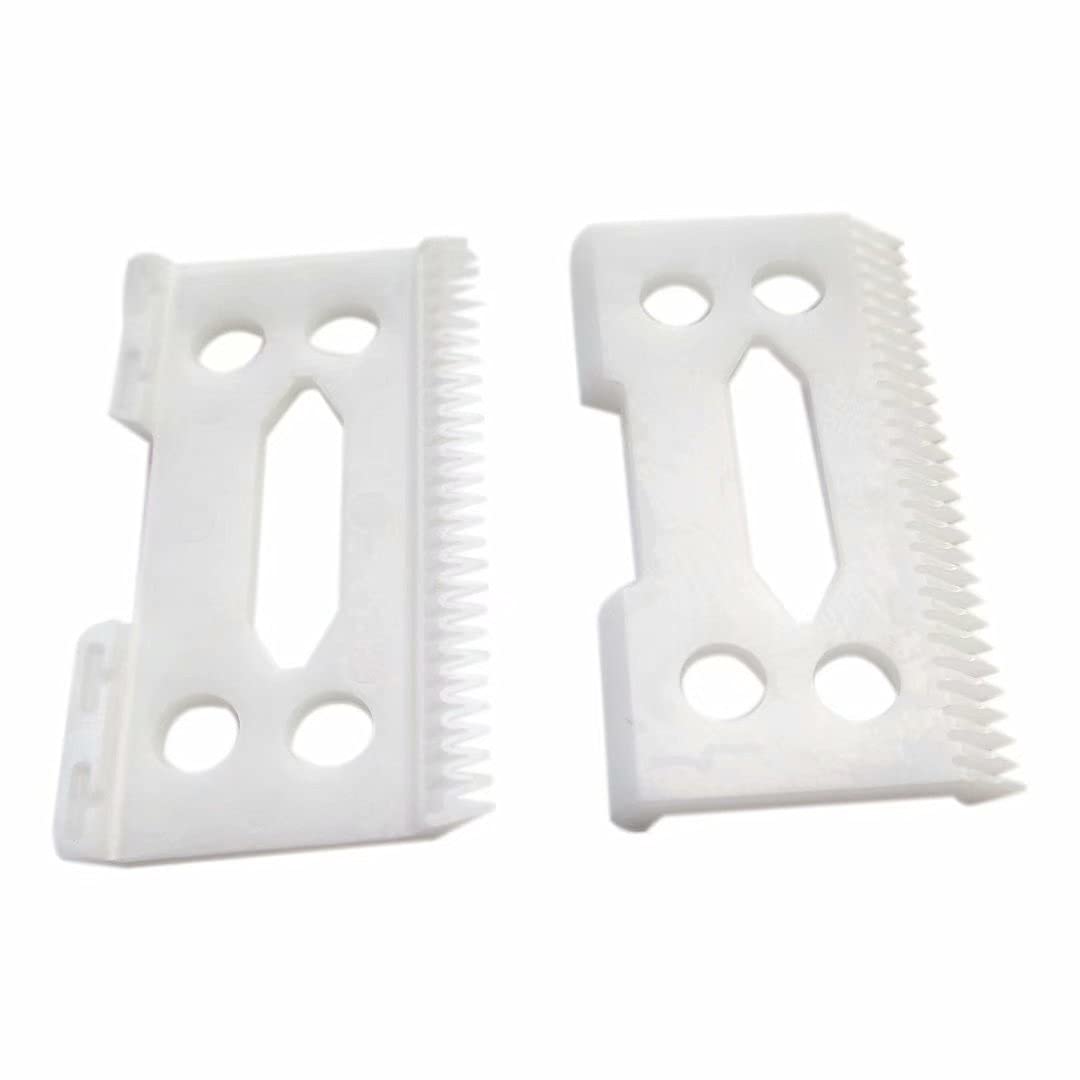 Ceramic clipper blades 2 hole2-Hole Clipper ceramic Blade cutter,ceramic clipper replacement blades for WAHL Professional: Super Taper, Super Taper II. Icon, Pro Basic, and Taper 2000