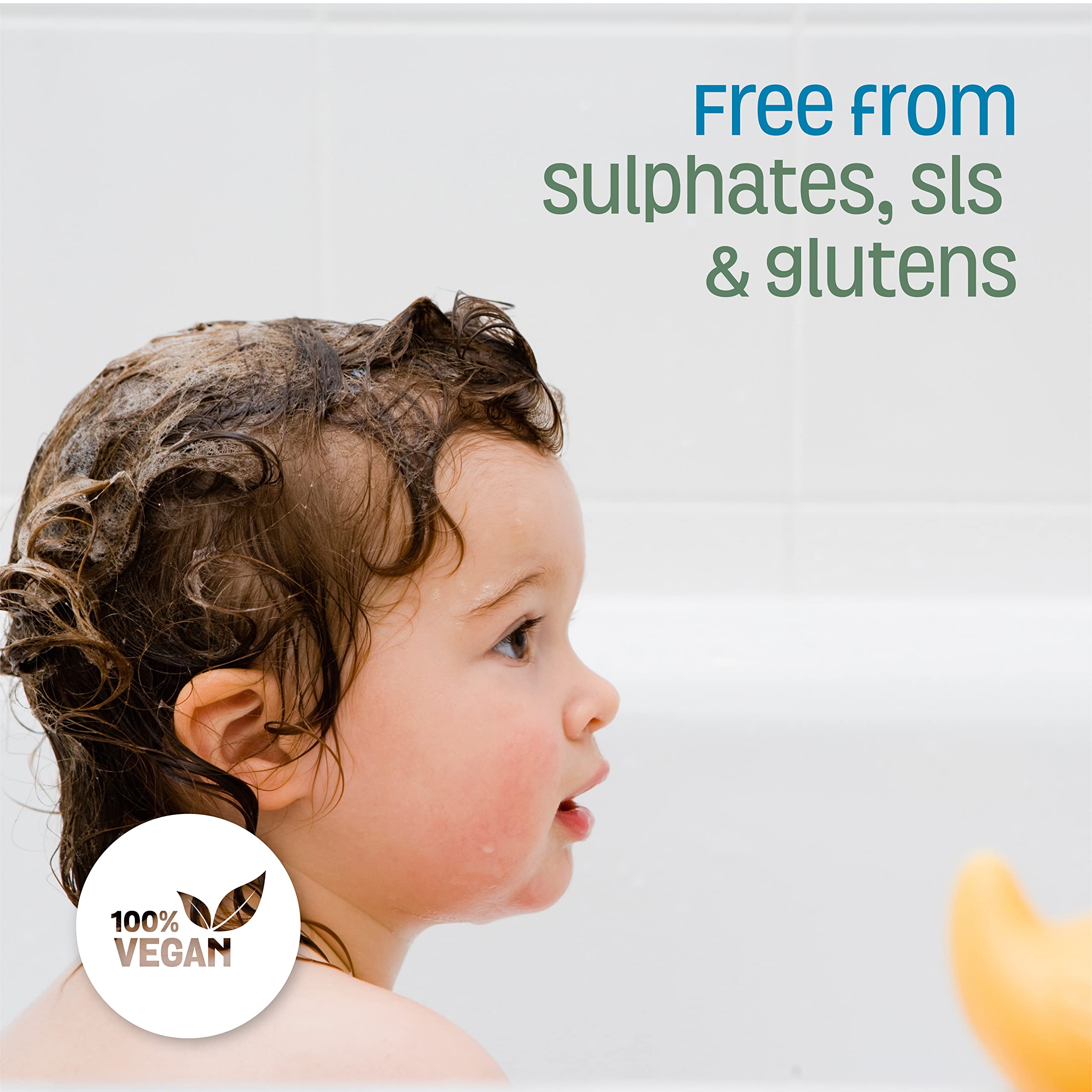 Nature's Baby Conditioner & Detangler - Formulated Specifically for Problem and Sensitive Skin - Tear Free - No Sulfate or Artificial Fragrances - Coconut Pineapple, 16 oz