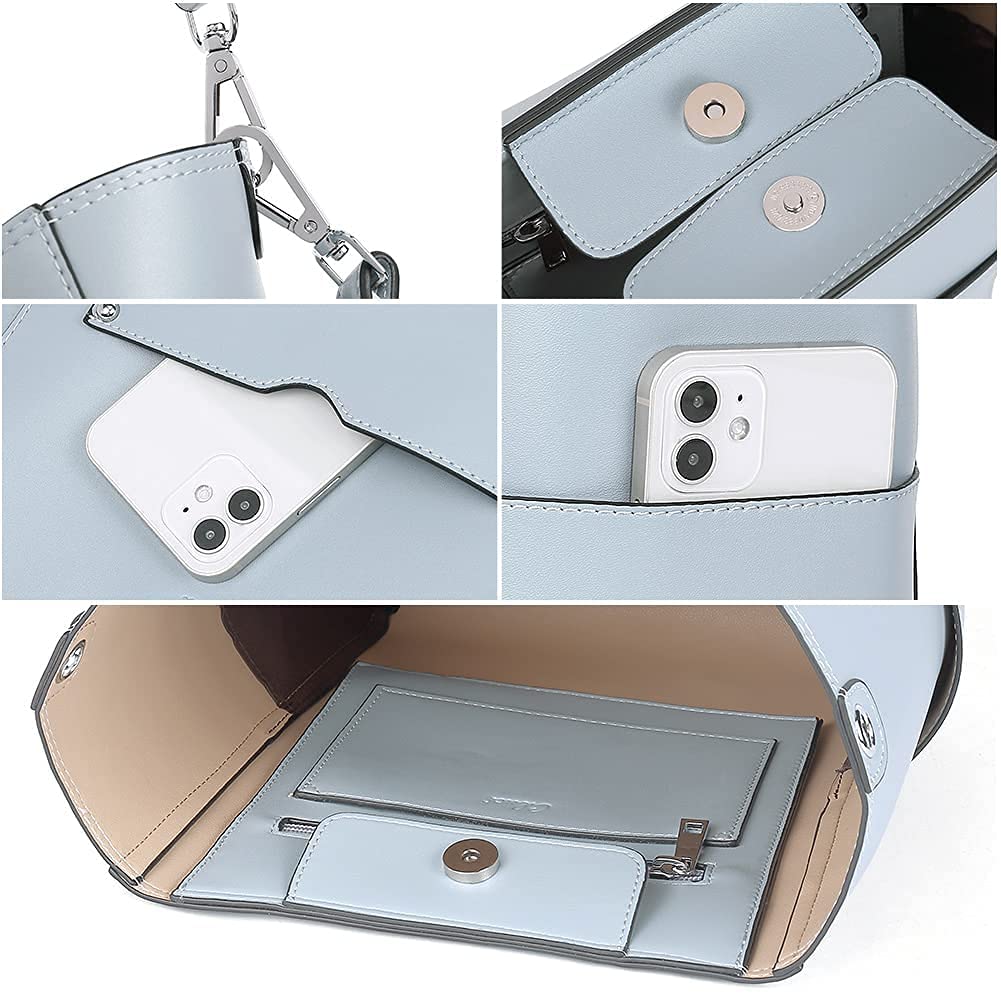 CLUCI Purses and Handbags bundles with Women Wallet