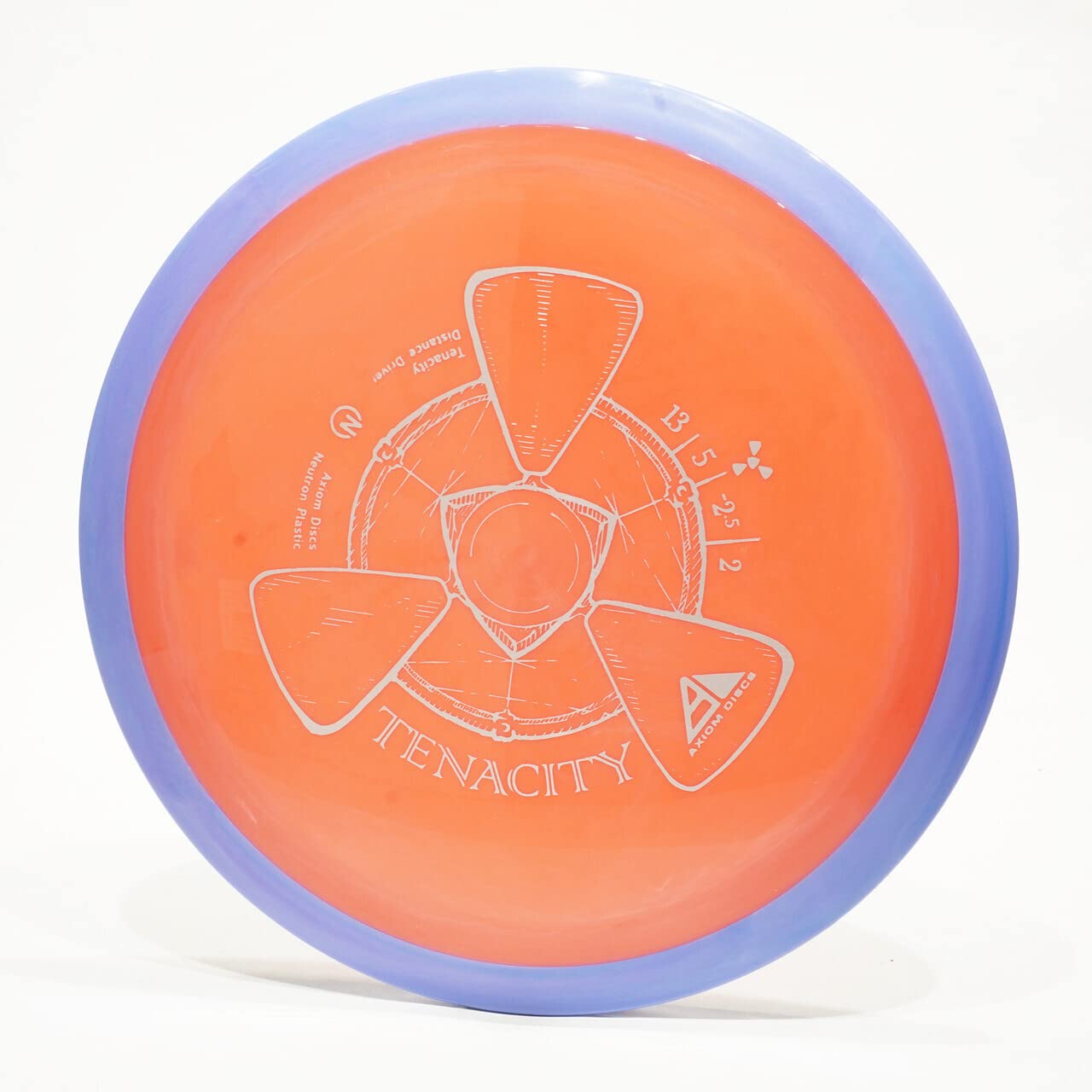 Axiom Neutron Tenacity Disc Golf Distance Driver, Pick Your Disc 175g Yellow w/Red Rim